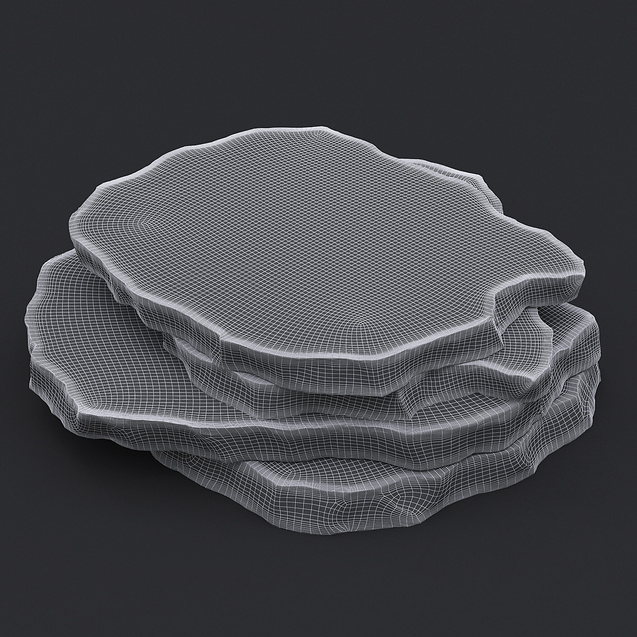 Stone VIII 3D Model by fusemesh