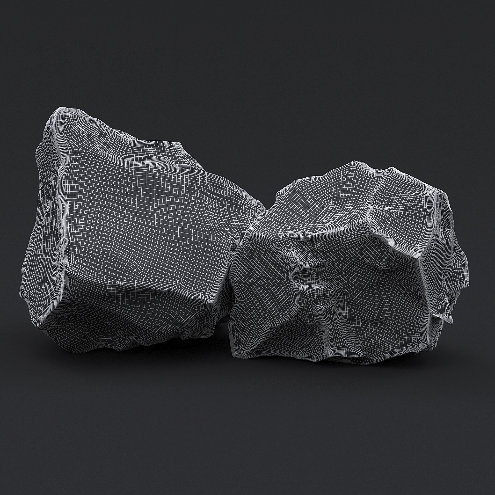 Stone XII 3D Model by fusemesh