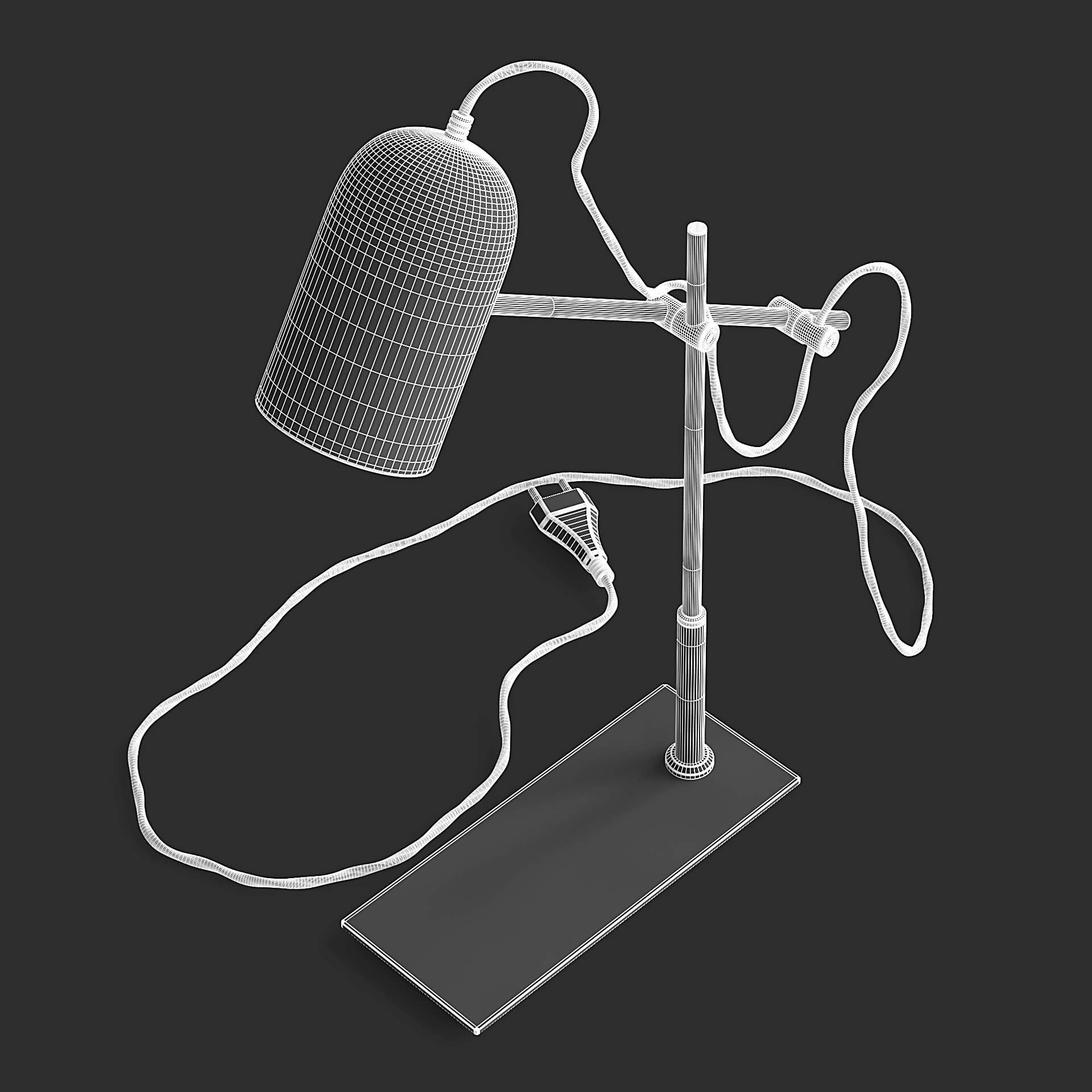 Table Lamp III - 3D Model by fusemesh