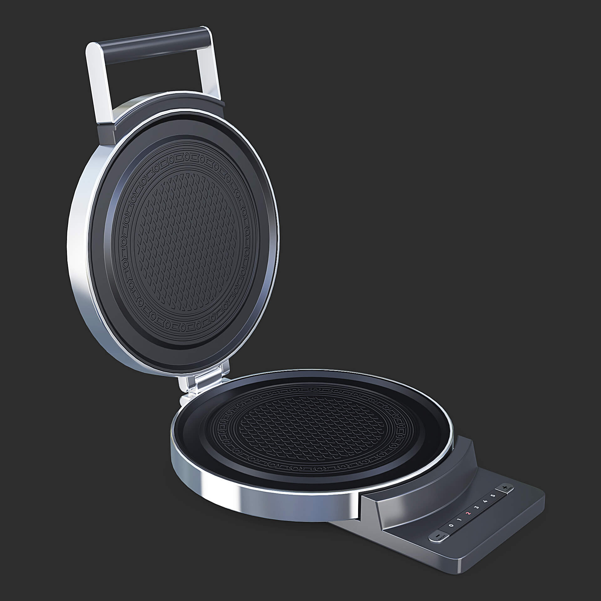 Waffle Maker - 3D Model by fusemesh