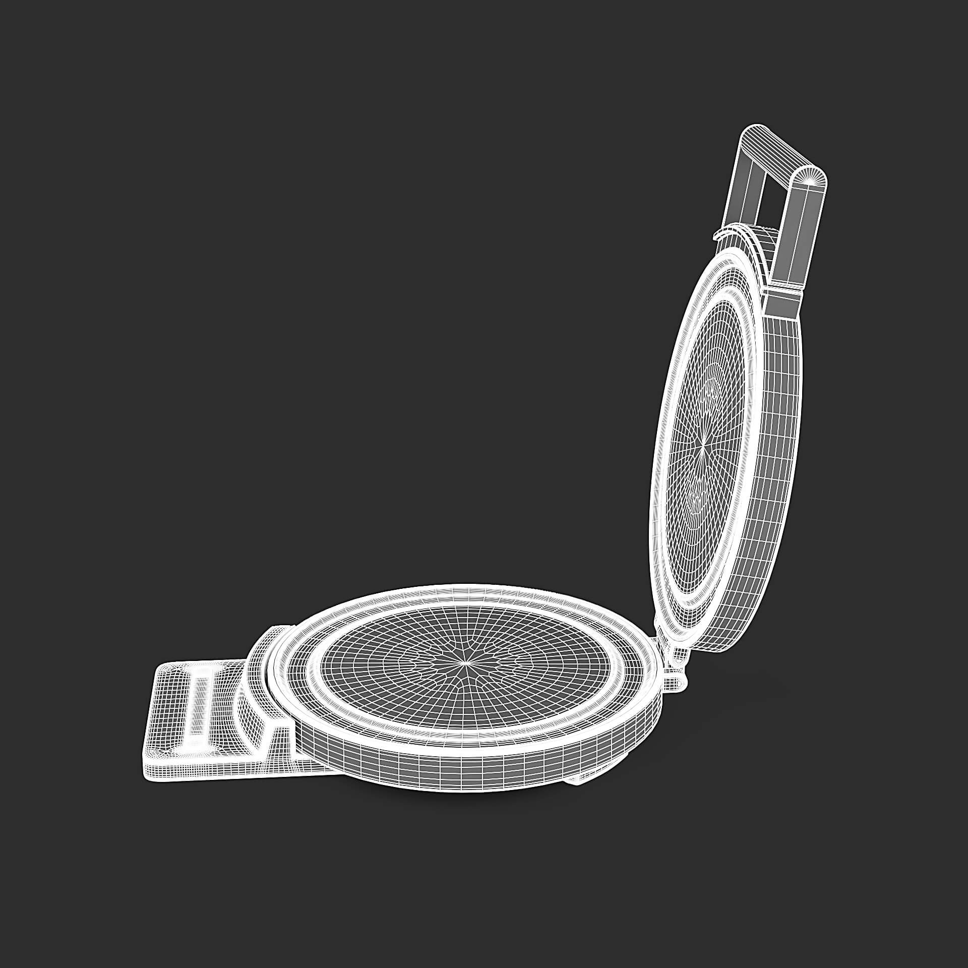 Waffle Maker - 3D Model by fusemesh