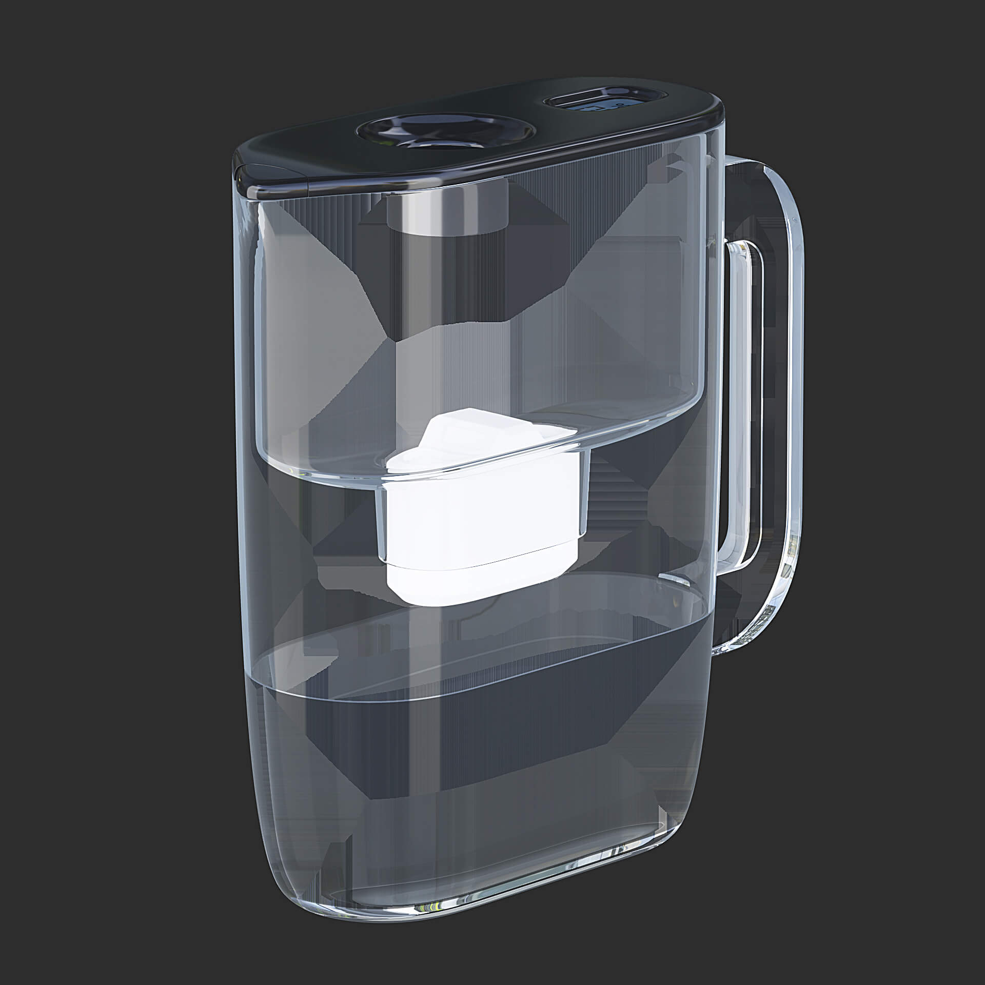Water Filtering Pitcher - 3D Model by fusemesh