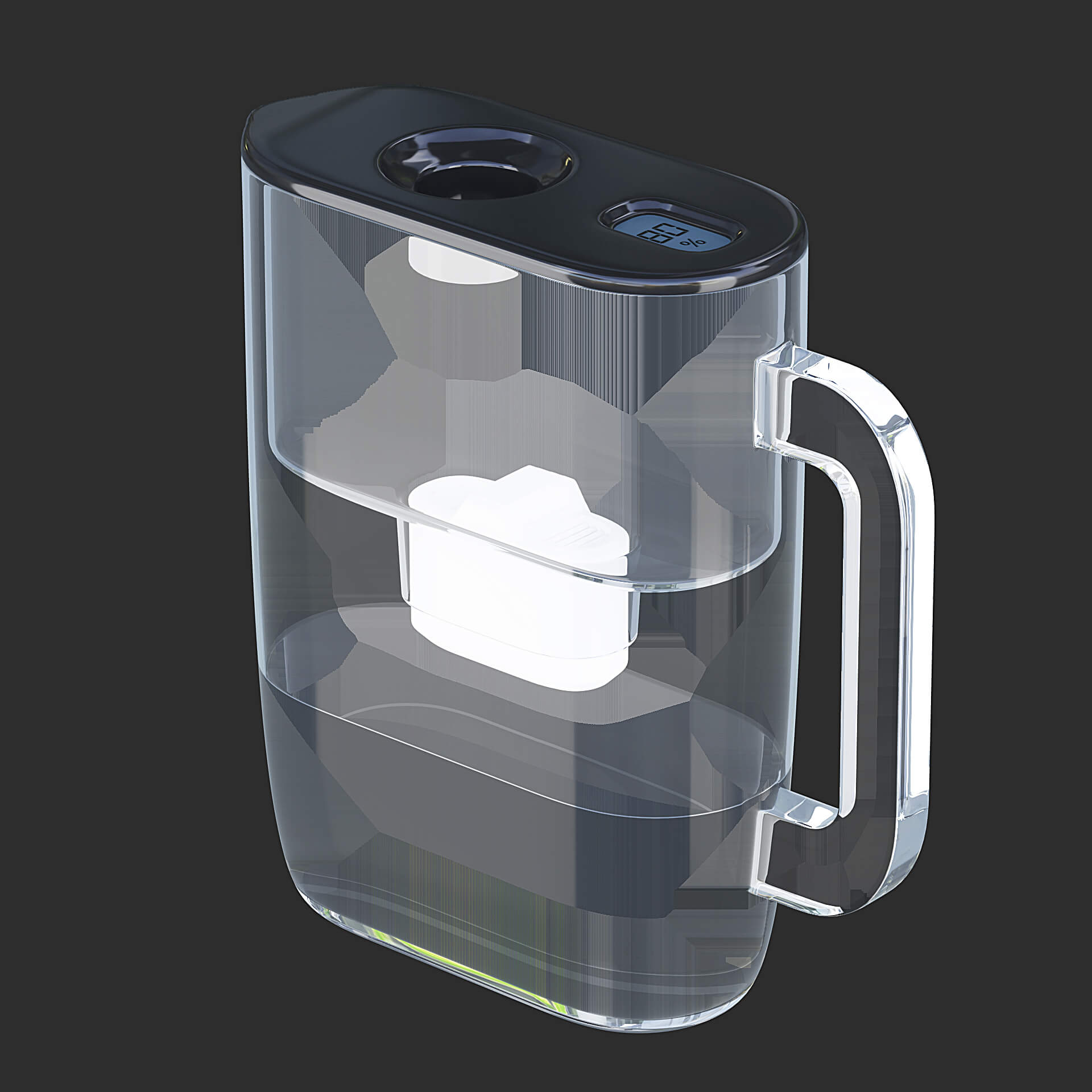 Water Filtering Pitcher - 3D Model by fusemesh
