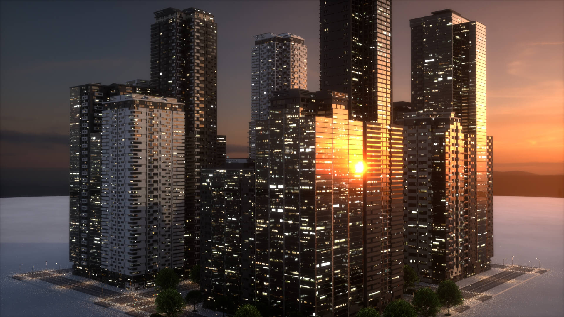 City Block Type B06 - 3D Model by Fwcolbert3D2