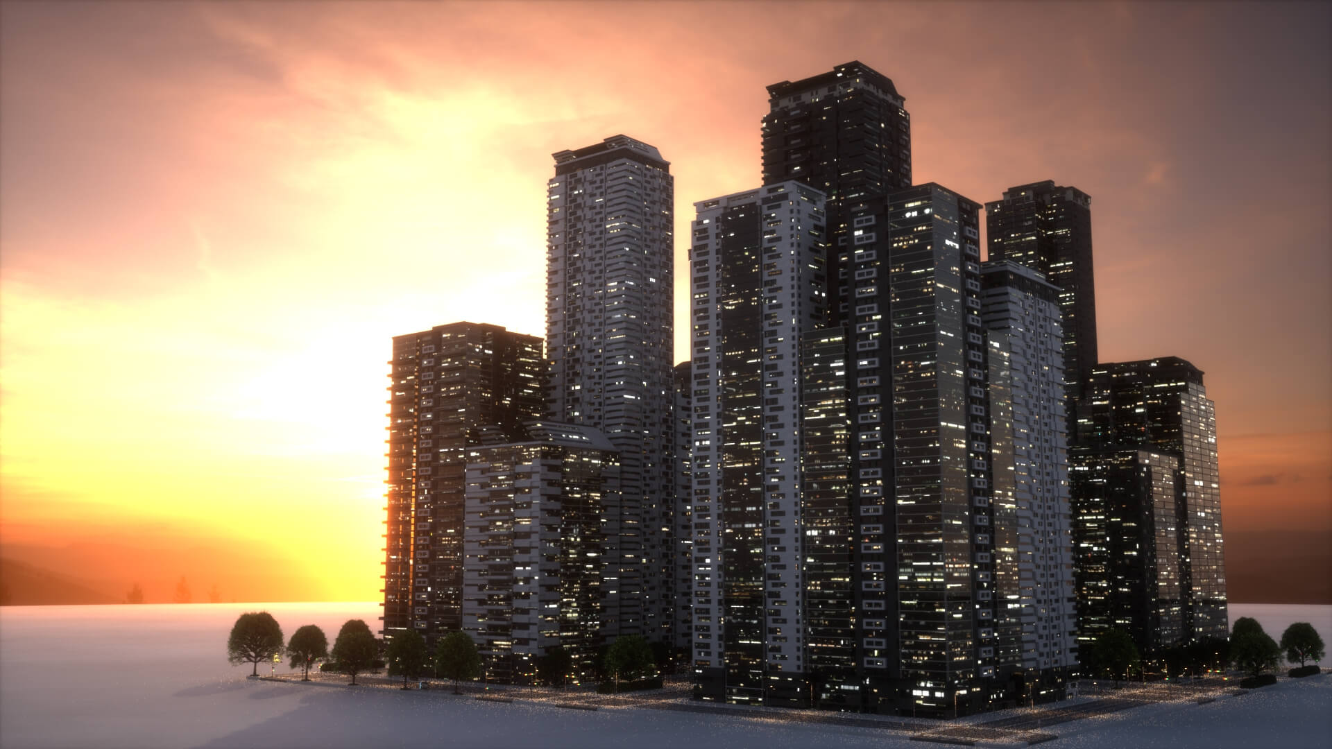 City Block Type B06 - 3D Model by Fwcolbert3D2