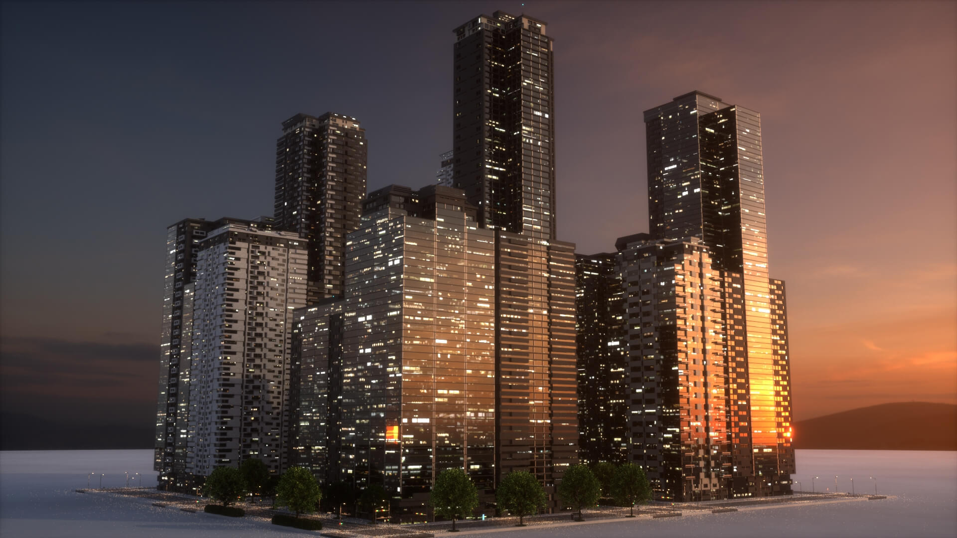 City Block Type B06 - 3D Model by Fwcolbert3D2