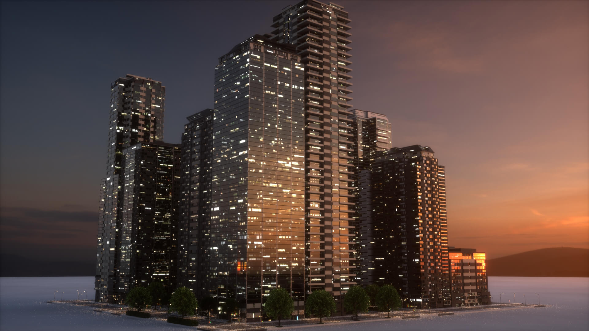 City Block Type B09 - 3D Model by Fwcolbert3D2