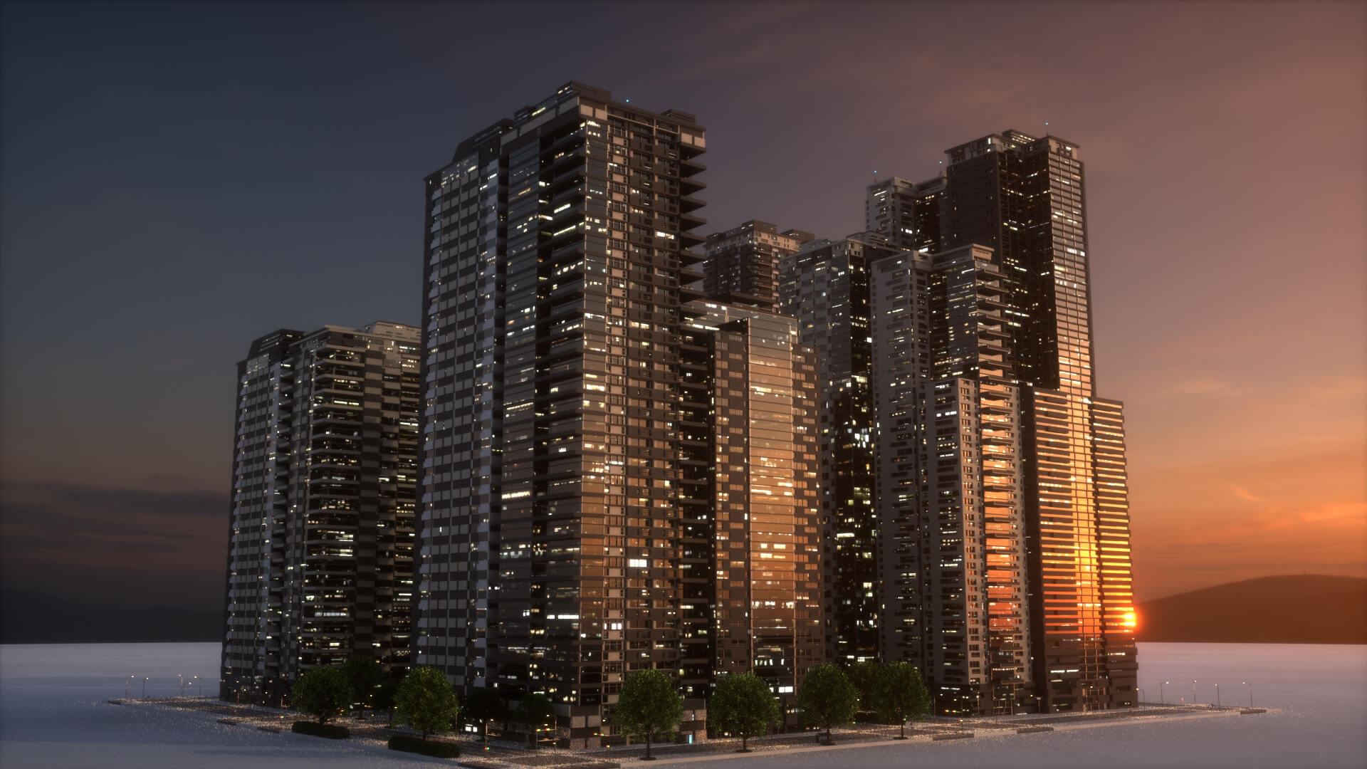 City Block Type B11 - 3D Model by Fwcolbert3D2