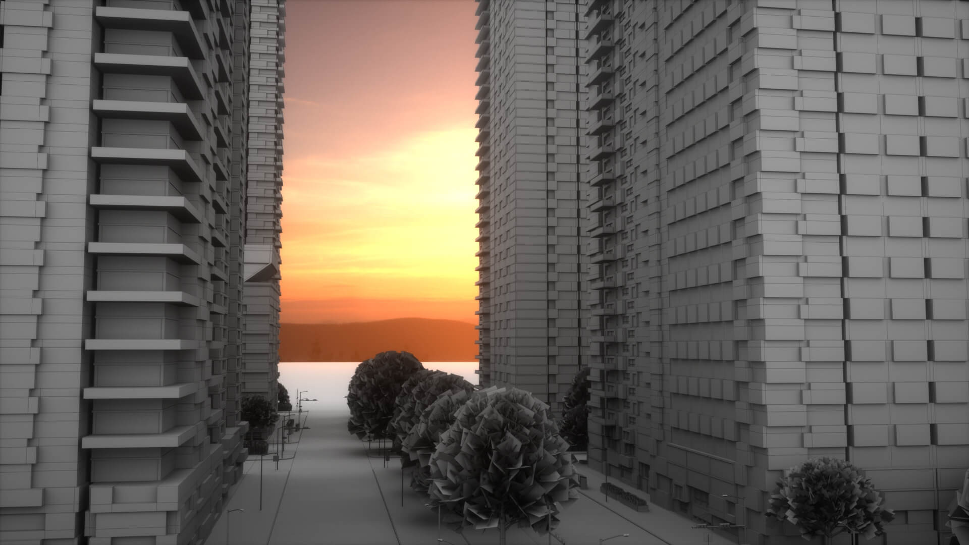 City Block Type B11 - 3D Model by Fwcolbert3D2