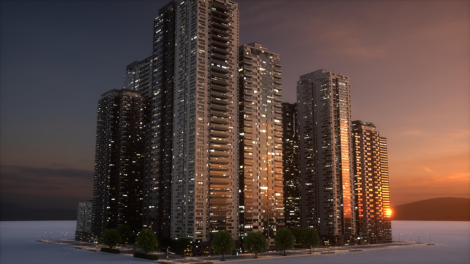 City Block Type B16 - 3D Model by Fwcolbert3D2