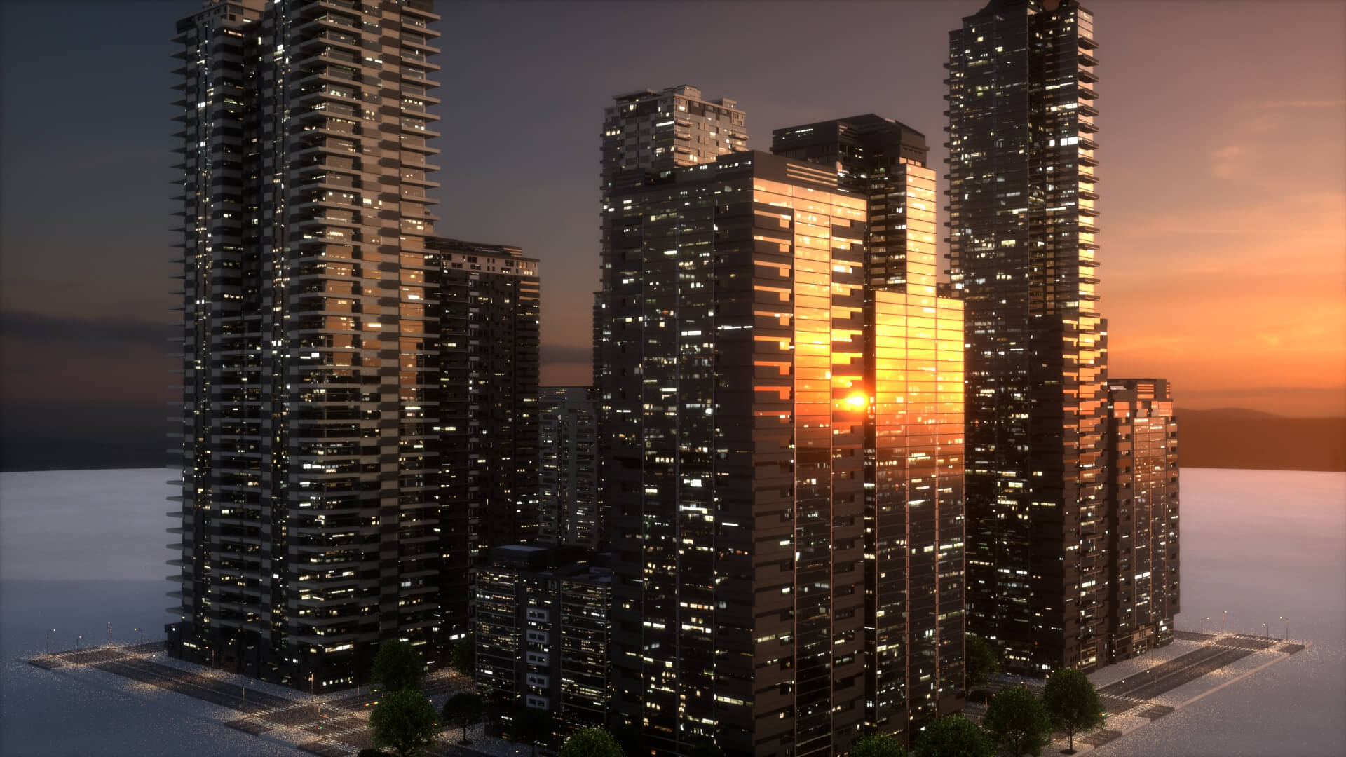 City Block Type B19 - 3D Model by Fwcolbert3D2