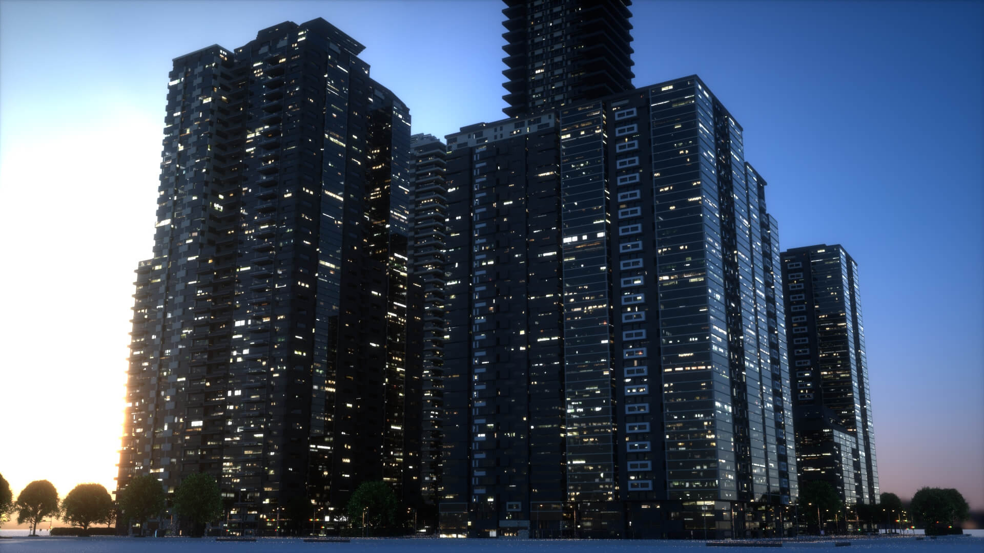 City Block Type B24 - 3D Model by Fwcolbert3D2