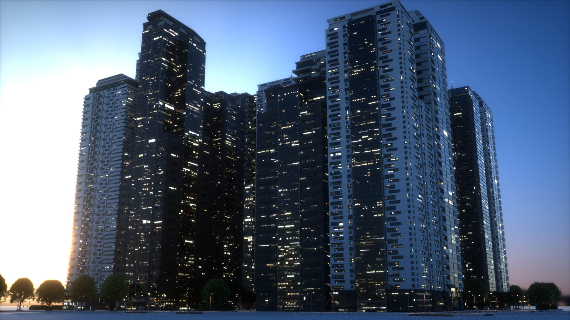 City Block Type B26 - 3D Model by Fwcolbert3D2