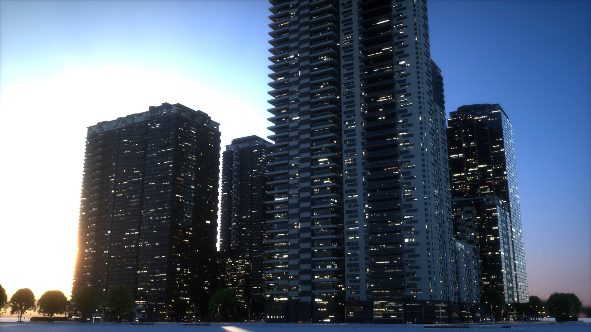 City Block Type B28 - 3D Model by Fwcolbert3D2