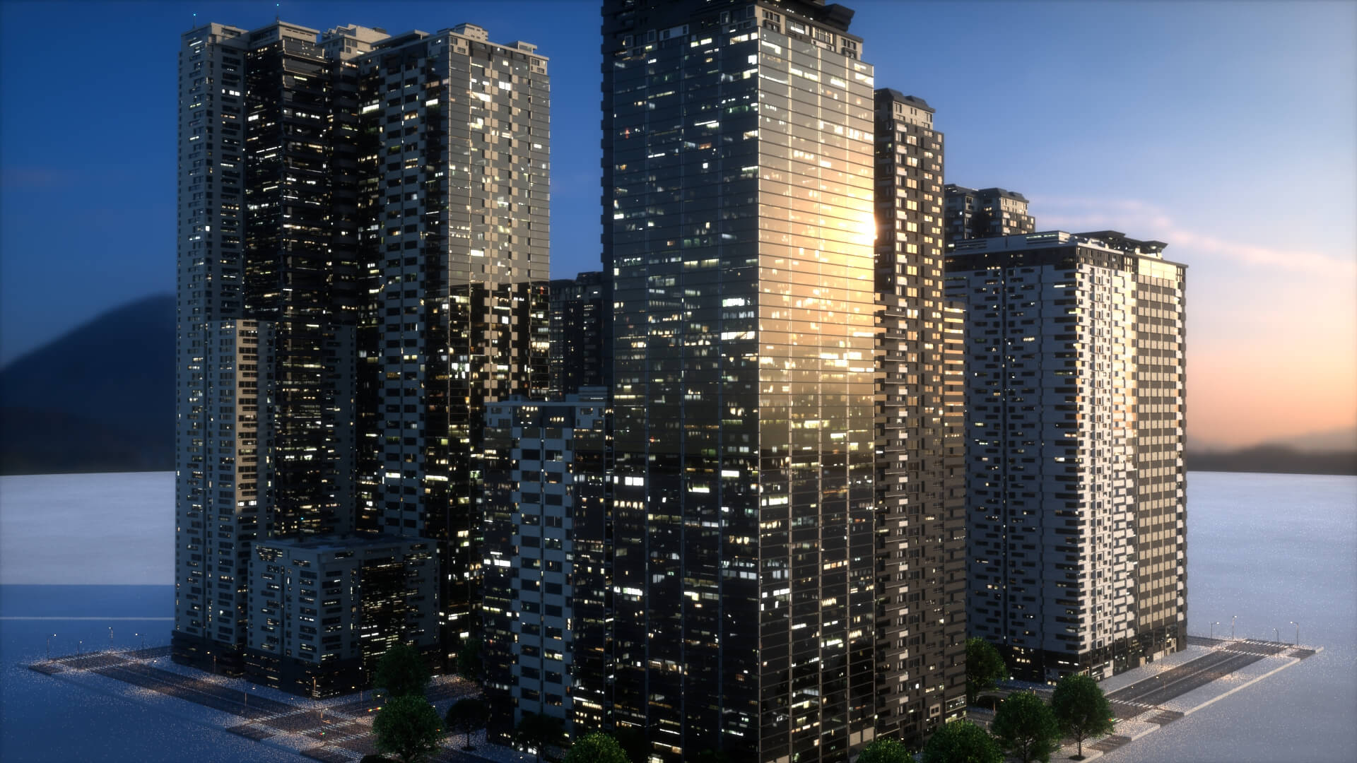 City Block Type B28 - 3D Model by Fwcolbert3D2