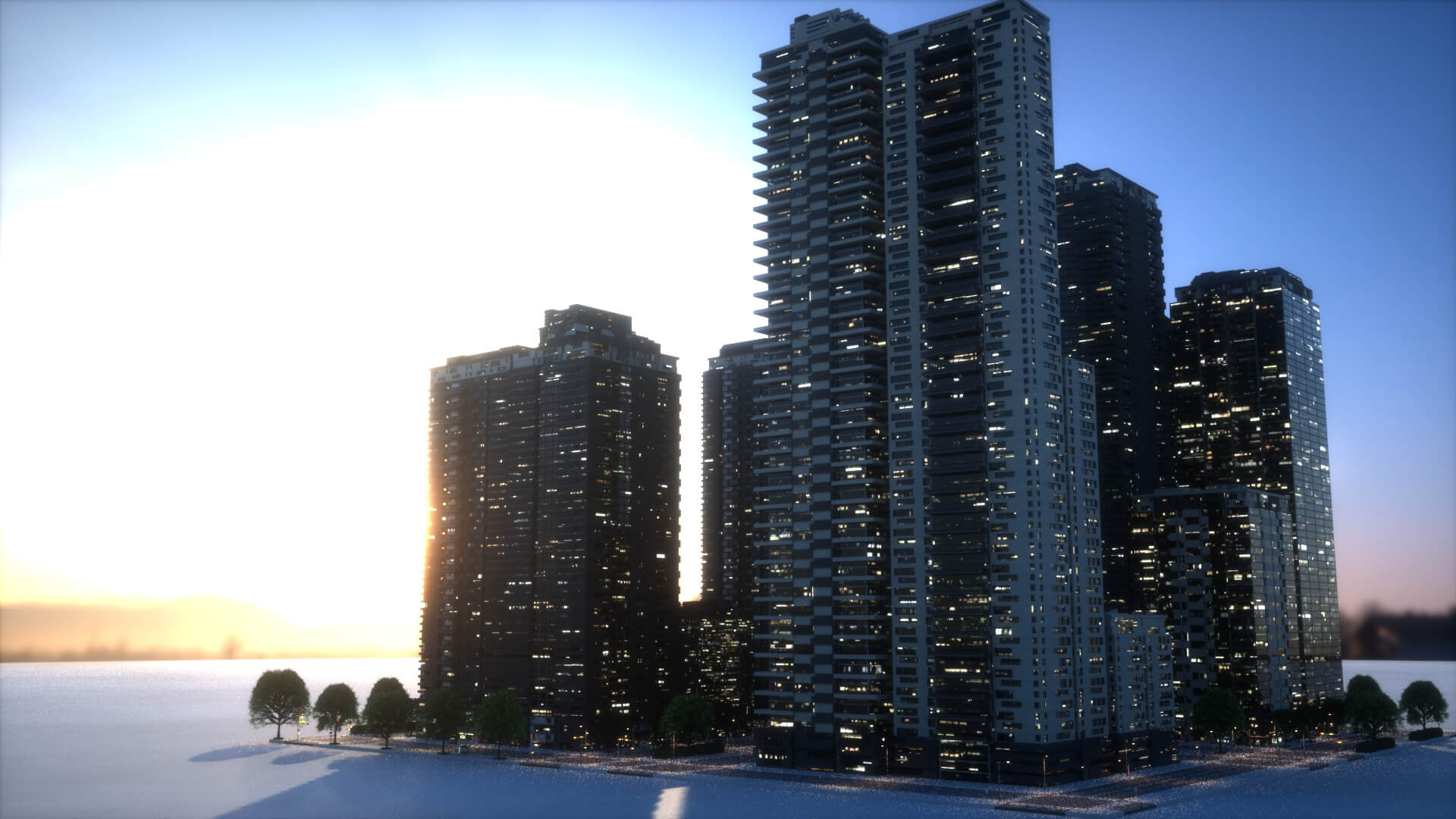 City Block Type B28 - 3D Model by Fwcolbert3D2