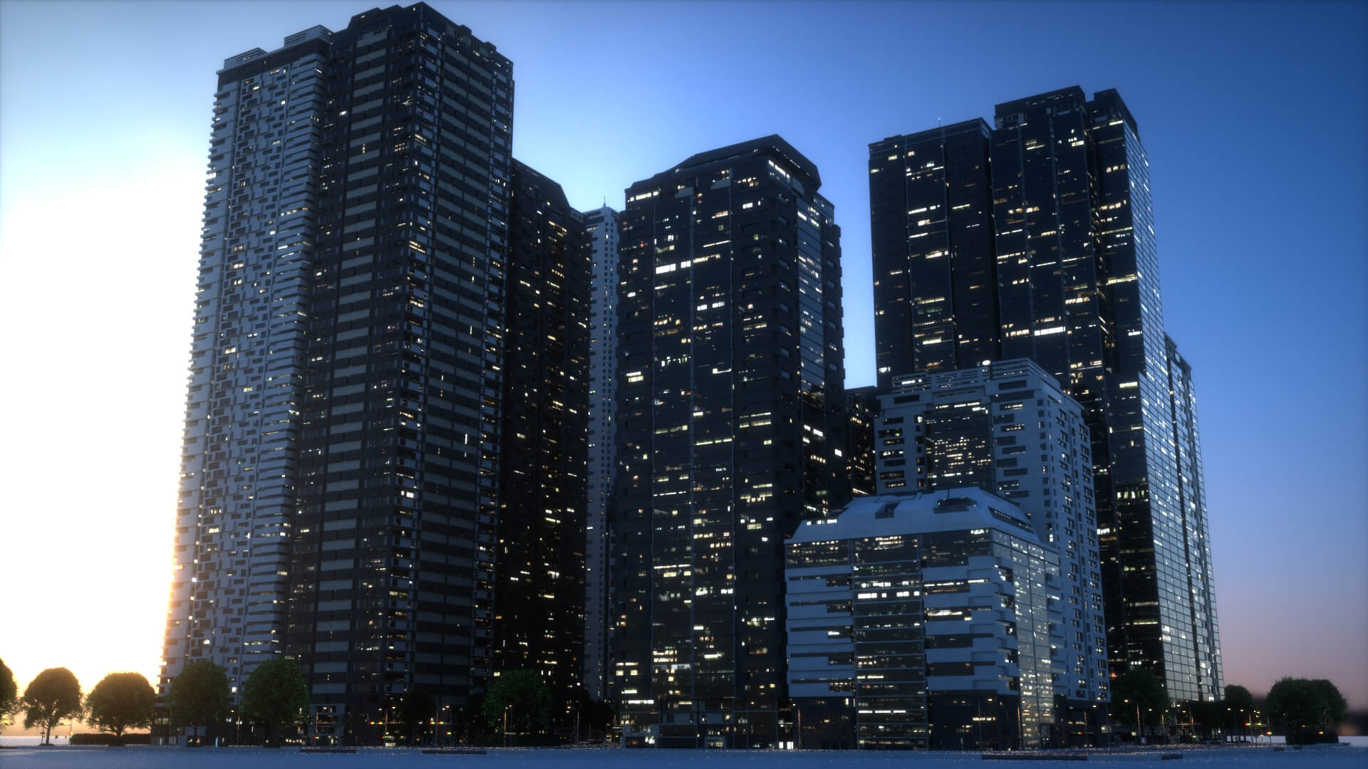 City Block Type B29 - 3D Model by Fwcolbert3D2