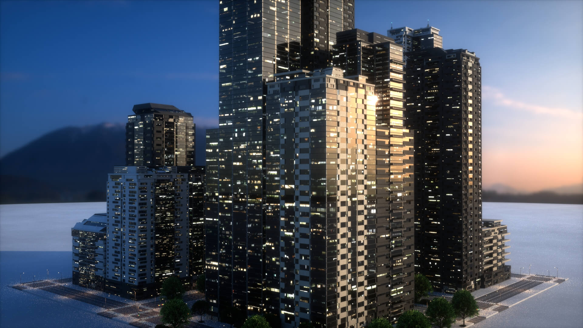 City Block Type B29 - 3D Model by Fwcolbert3D2