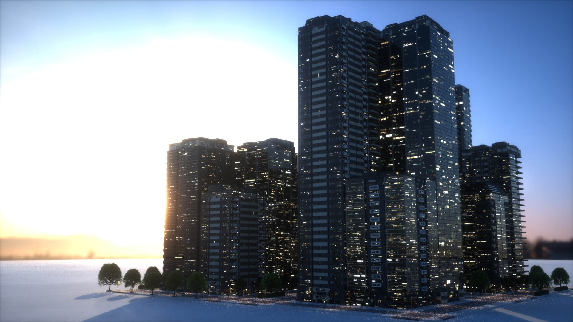 City Block Type B30 - 3D Model by Fwcolbert3D2