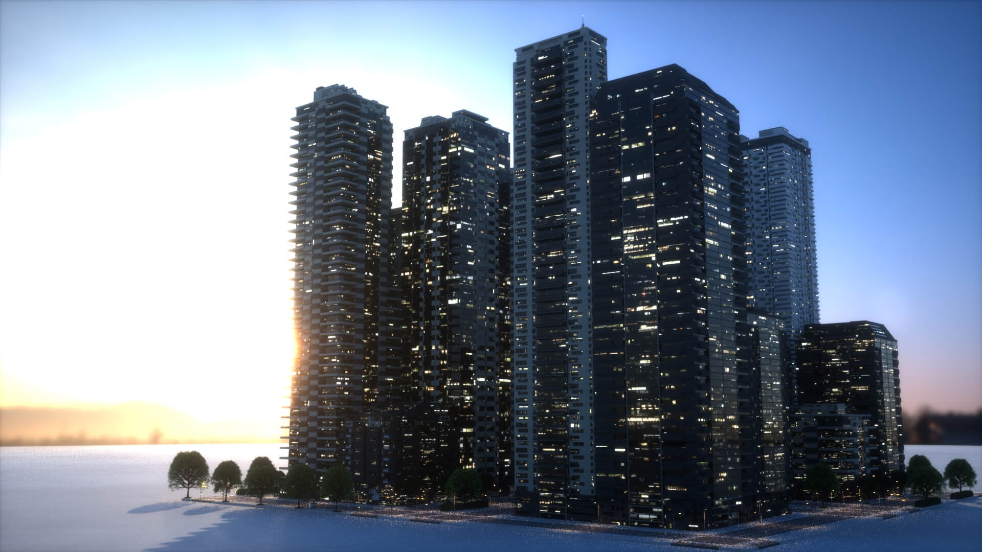 City Block Type B31 - 3D Model by Fwcolbert3D2