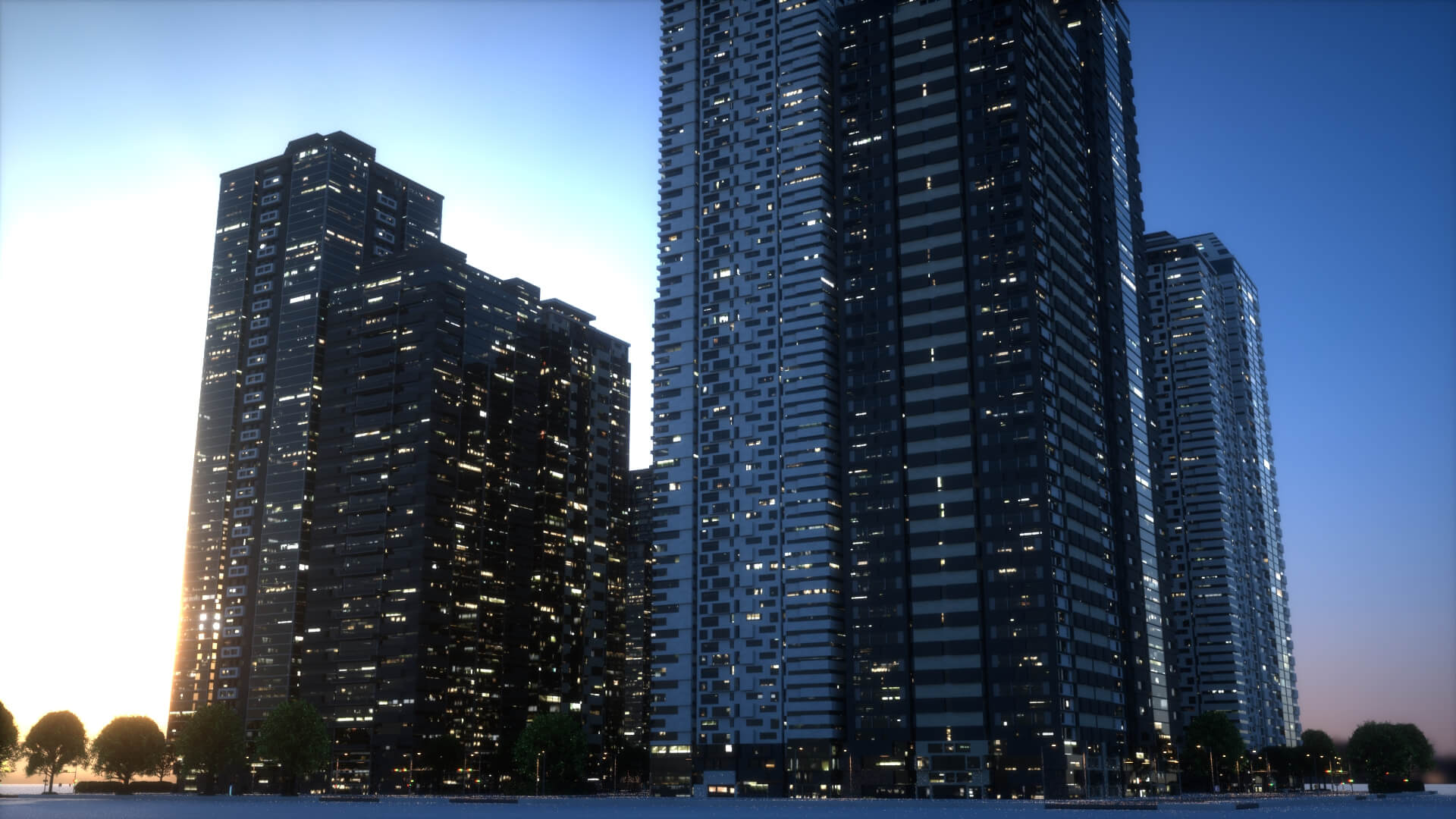City Block Type B33 - 3D Model by Fwcolbert3D2
