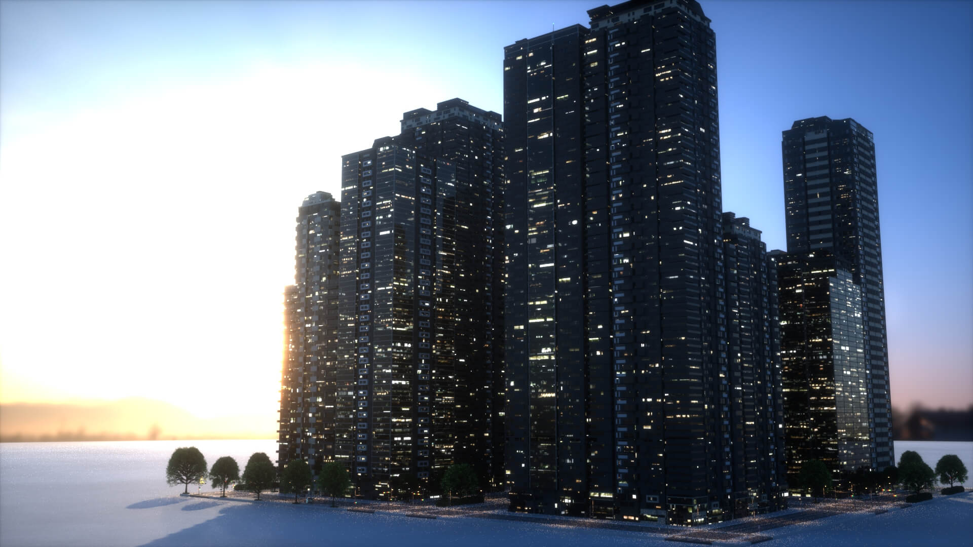 City Block Type B35 - 3D Model by Fwcolbert3D2