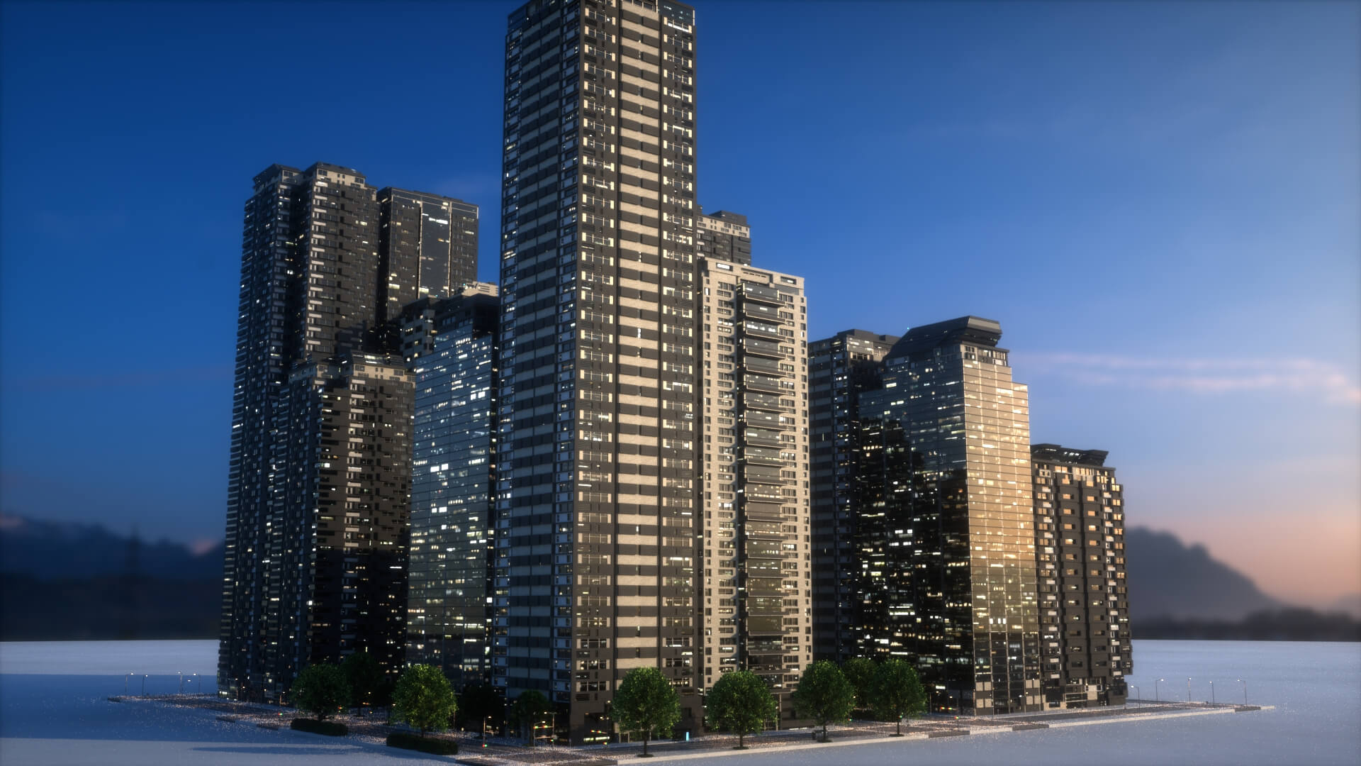 City Block Type B35 - 3D Model by Fwcolbert3D2