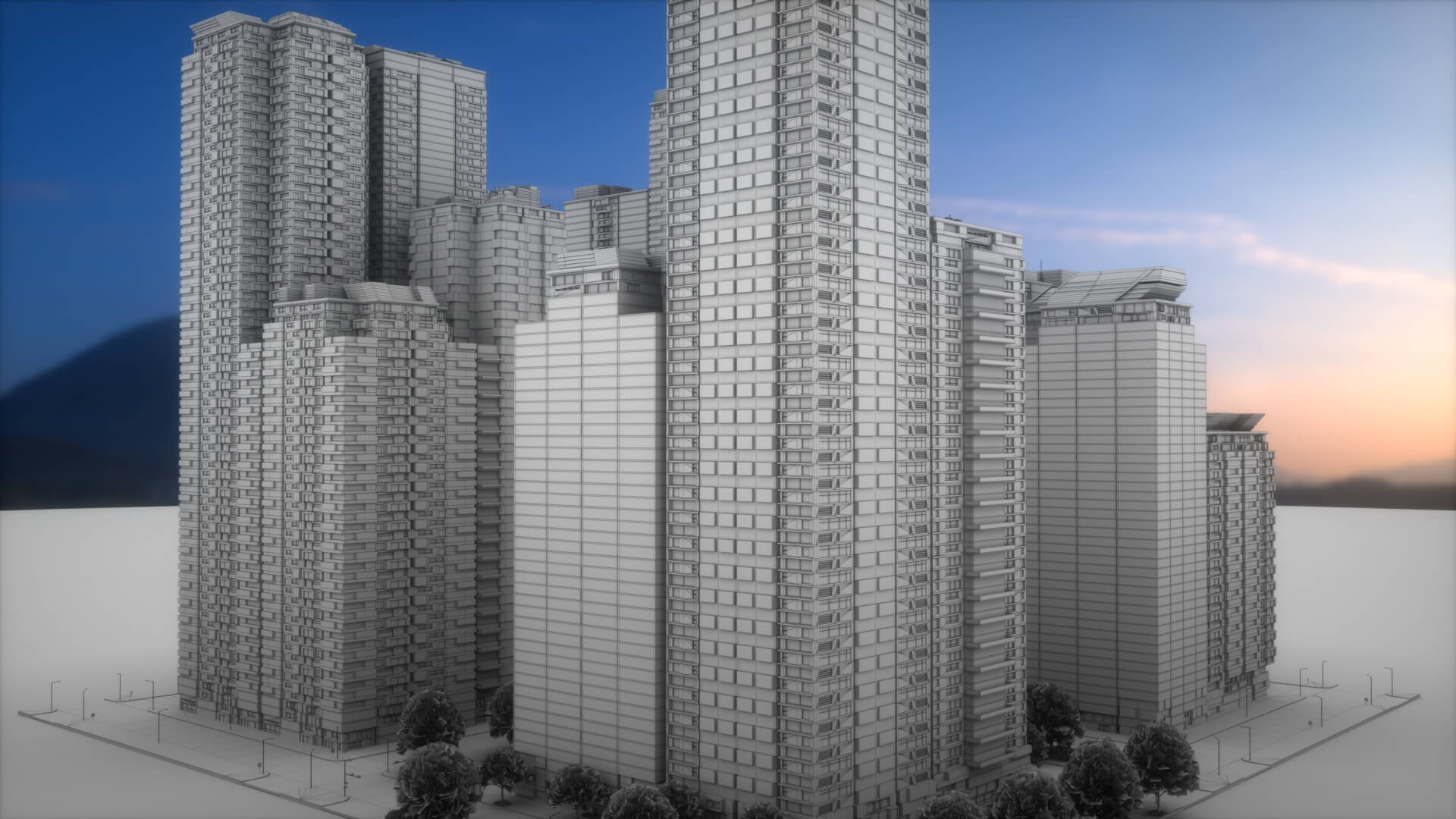 City Block Type B35 - 3D Model by Fwcolbert3D2