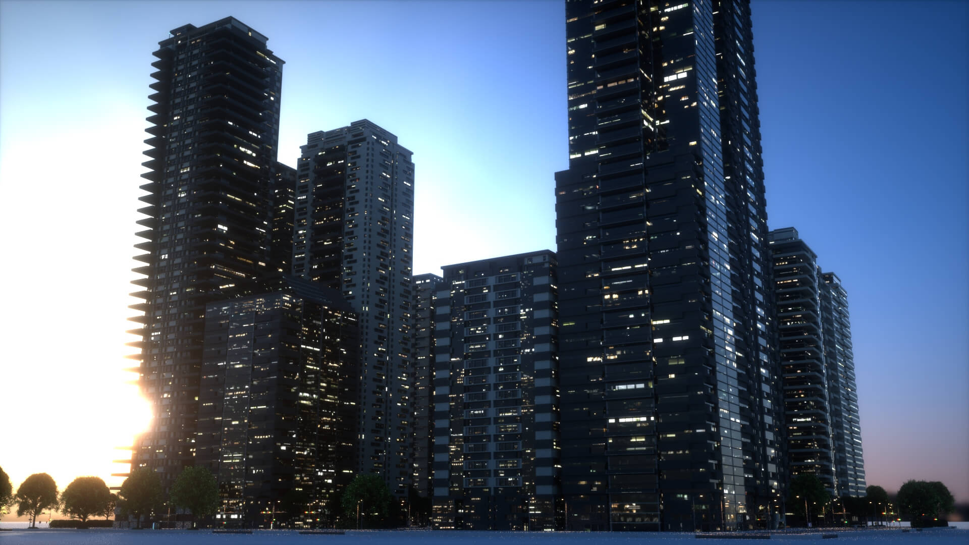 City Block Type B36 - 3D Model by Fwcolbert3D2