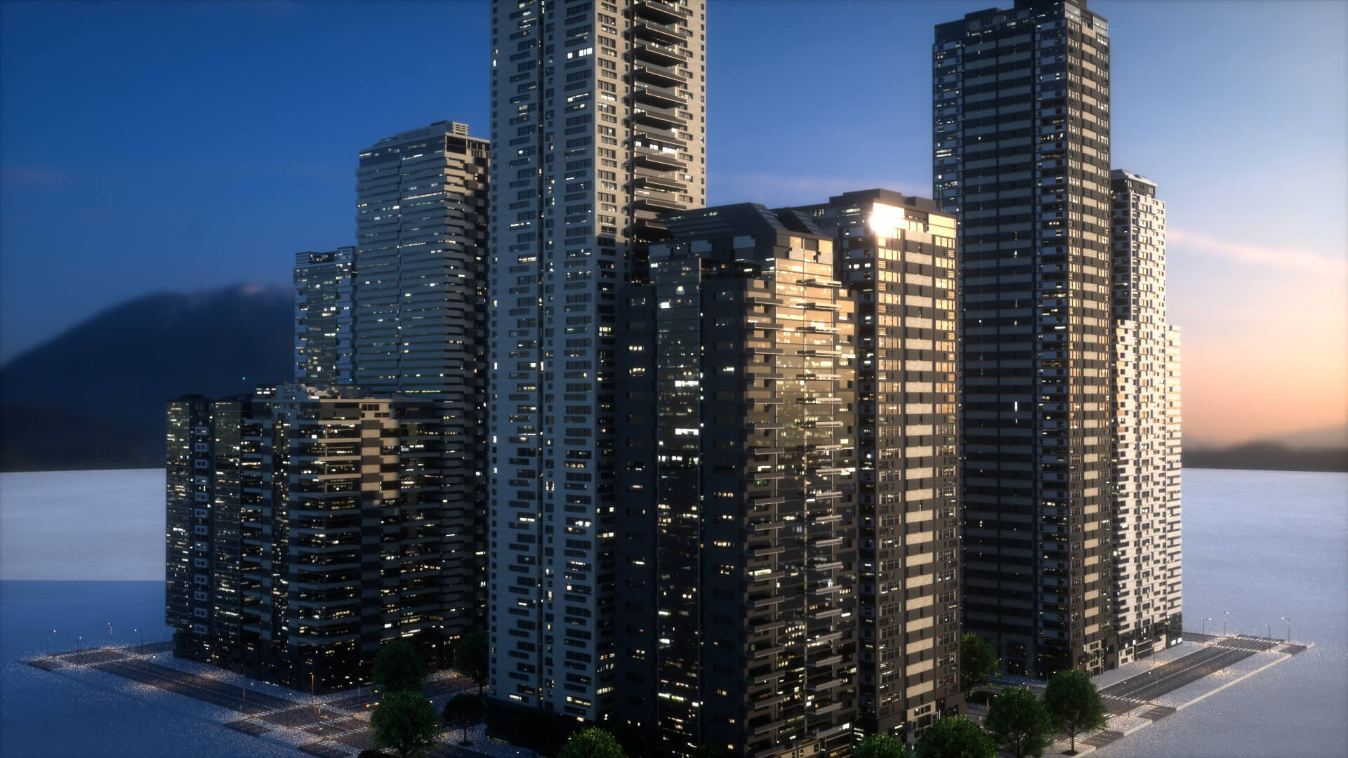 City Block Type B39 - 3D Model by Fwcolbert3D2