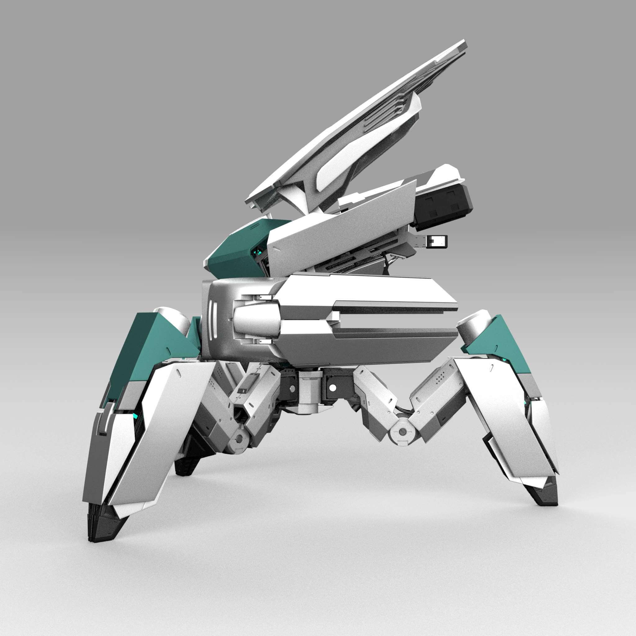 Tribot 201F - 3D Model by Fwcolbert3D2