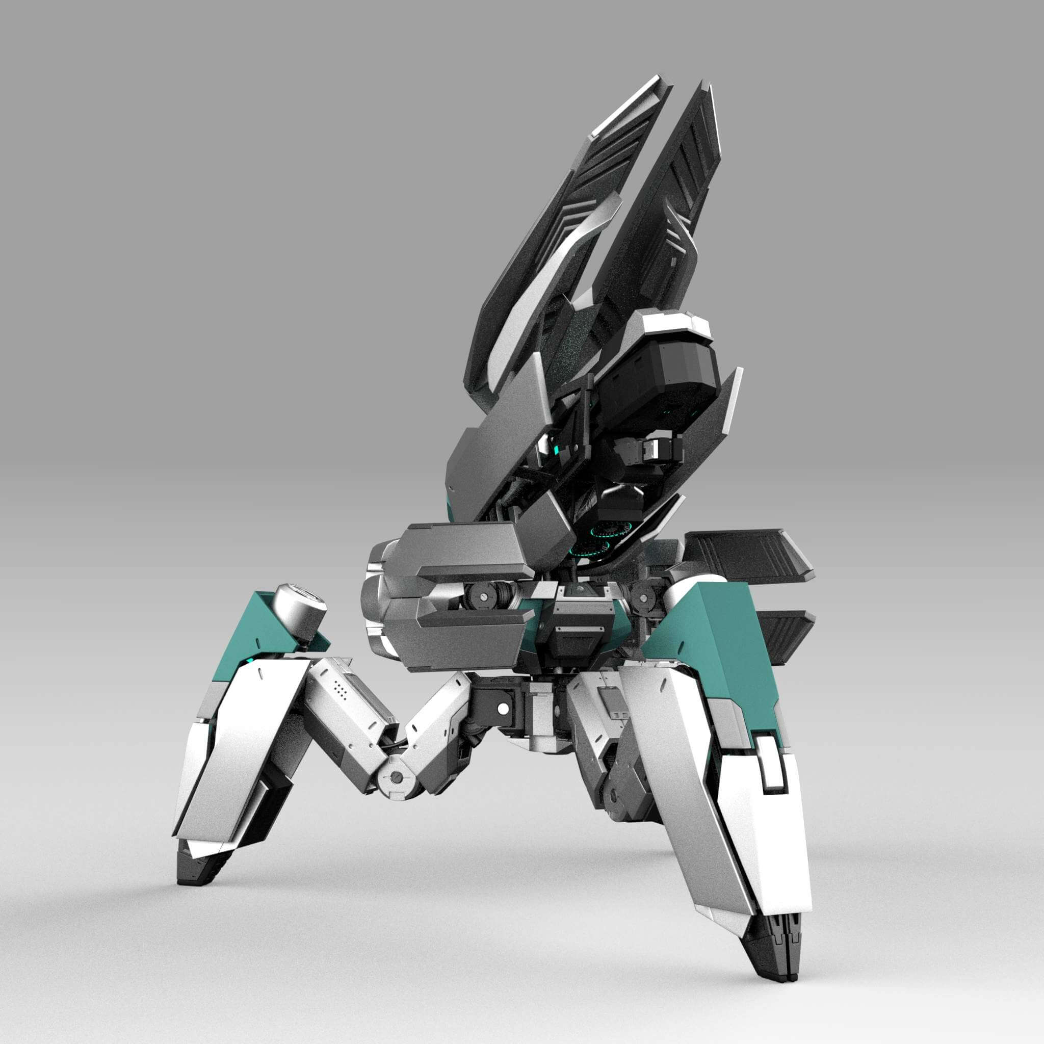 Tribot 201F - 3D Model by Fwcolbert3D2