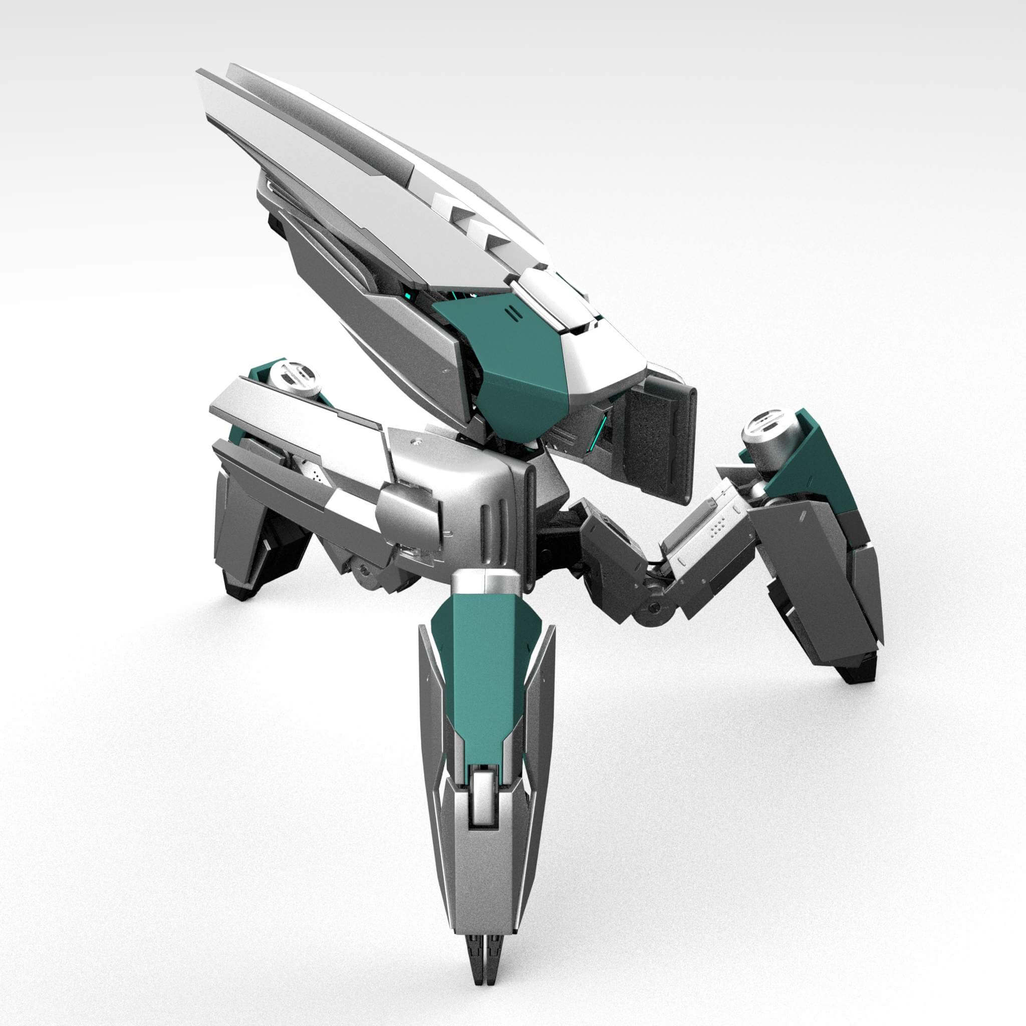 Tribot 201F - 3D Model by Fwcolbert3D2