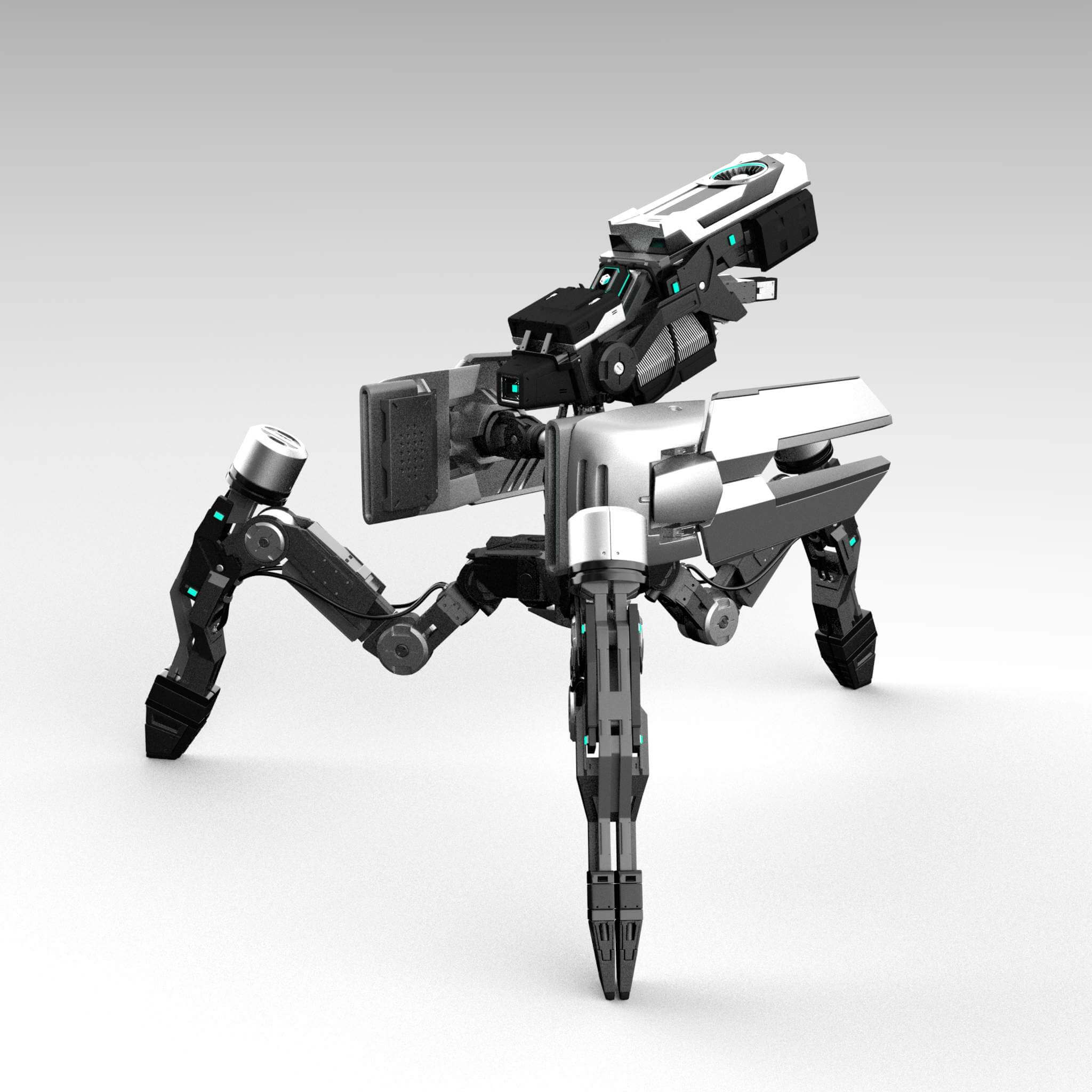 Tribot 201F - 3D Model by Fwcolbert3D2
