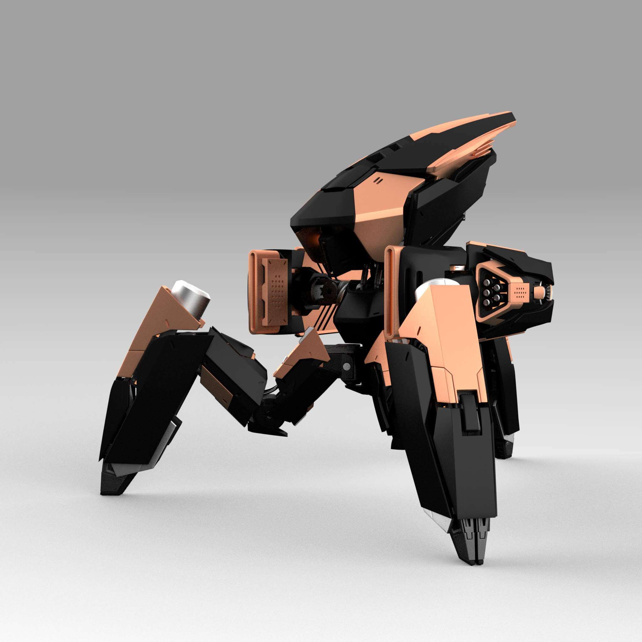 Tribot 211F - 3D Model by Fwcolbert3D2