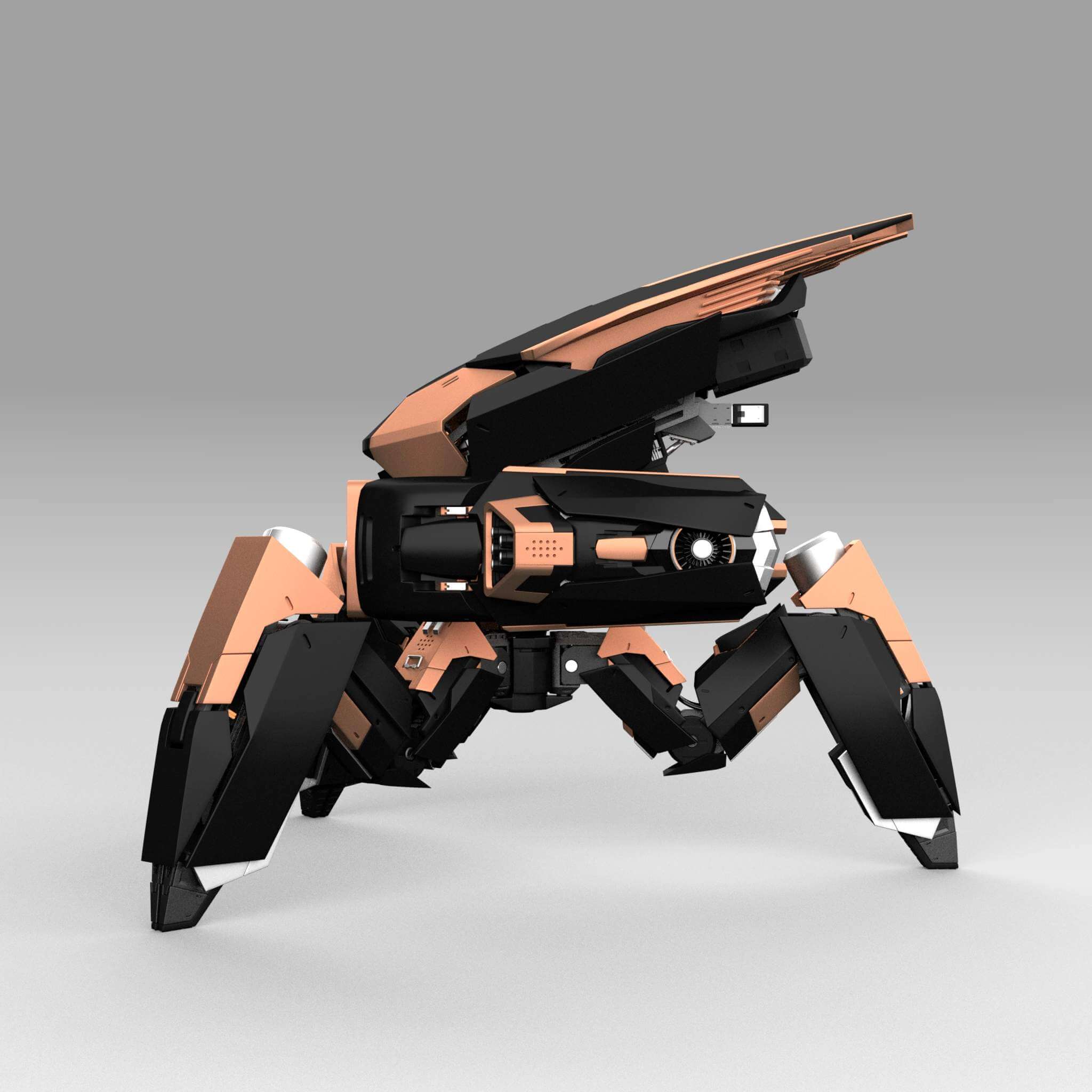 Tribot 211F - 3D Model by Fwcolbert3D2