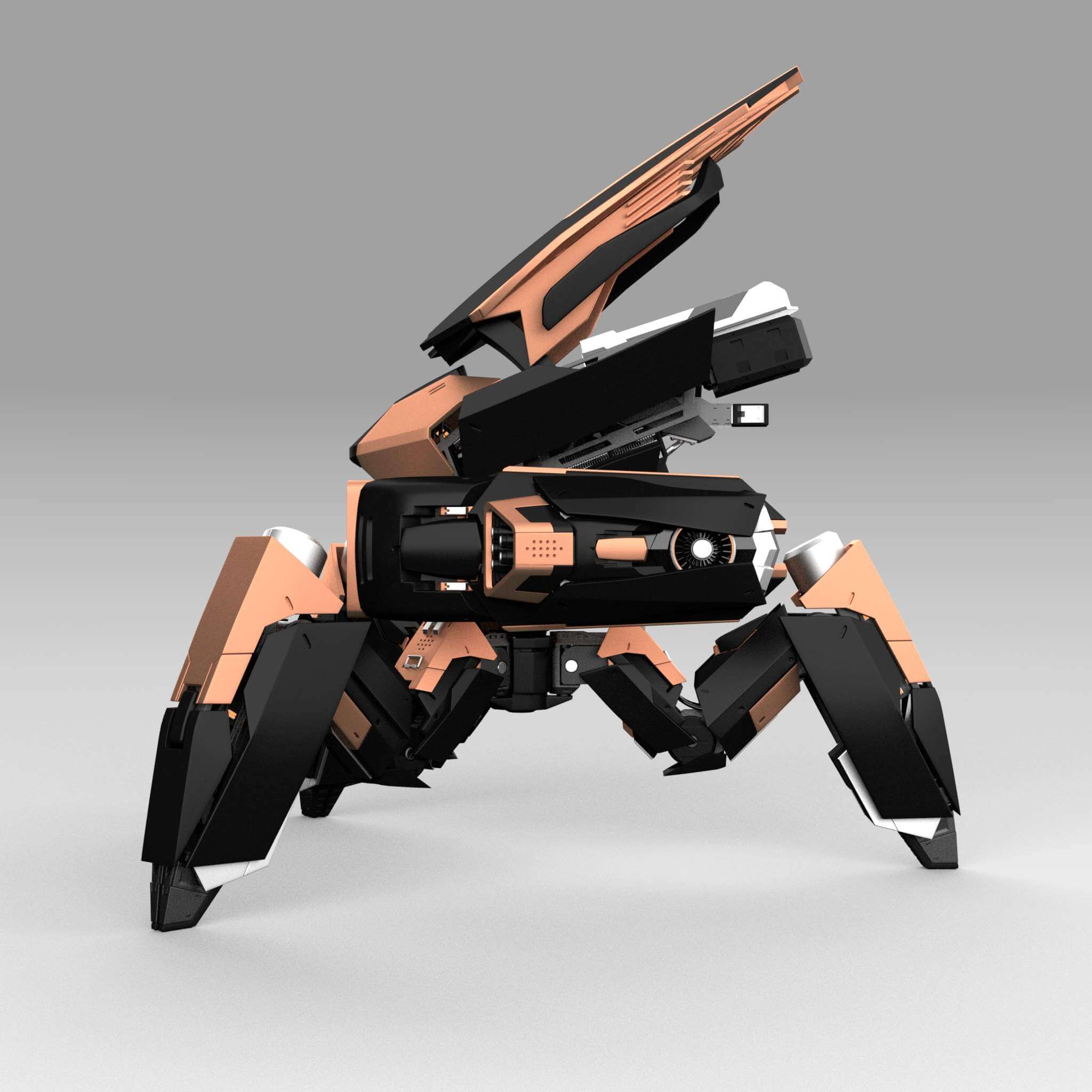 Tribot 211F - 3D Model by Fwcolbert3D2