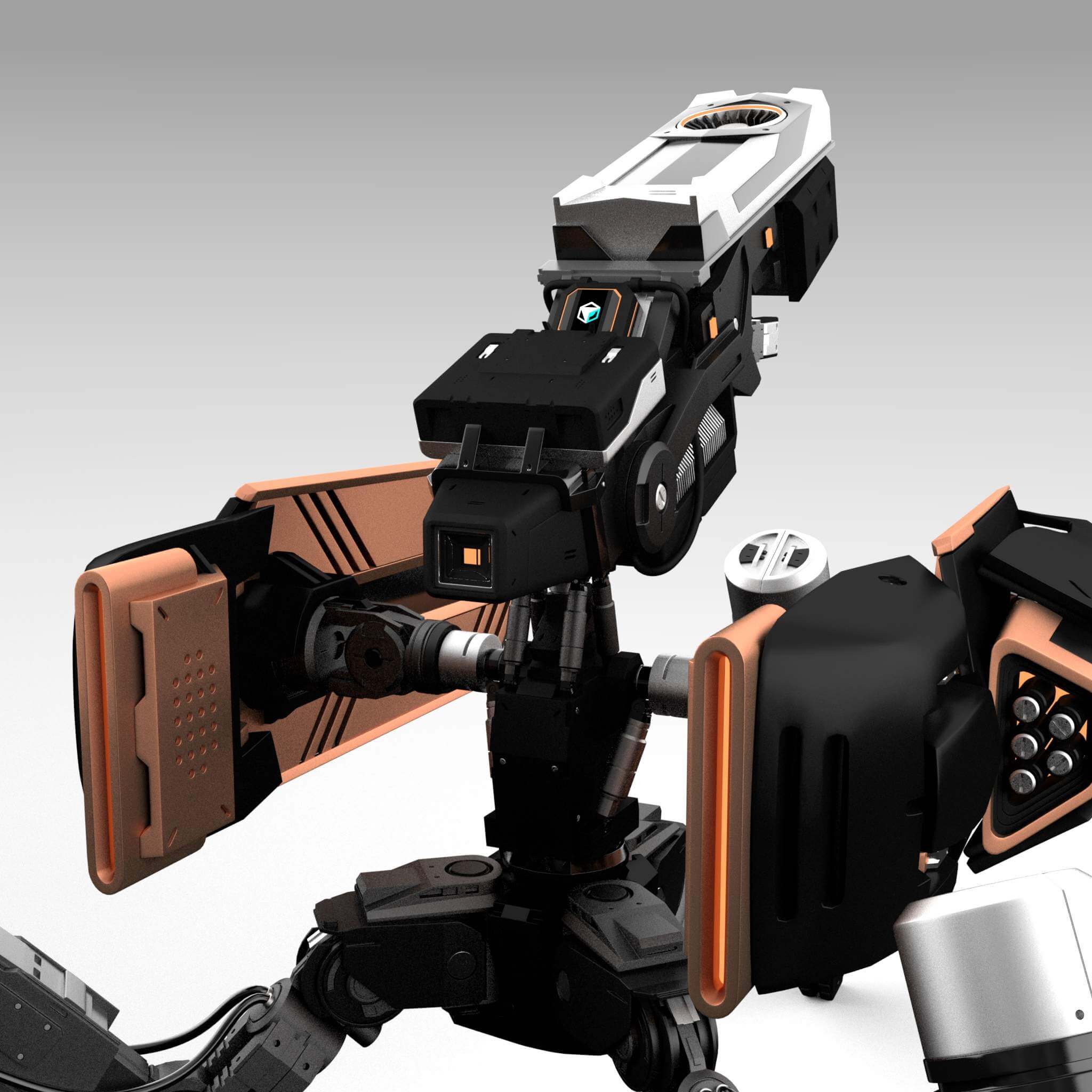 Tribot 211F - 3D Model by Fwcolbert3D2