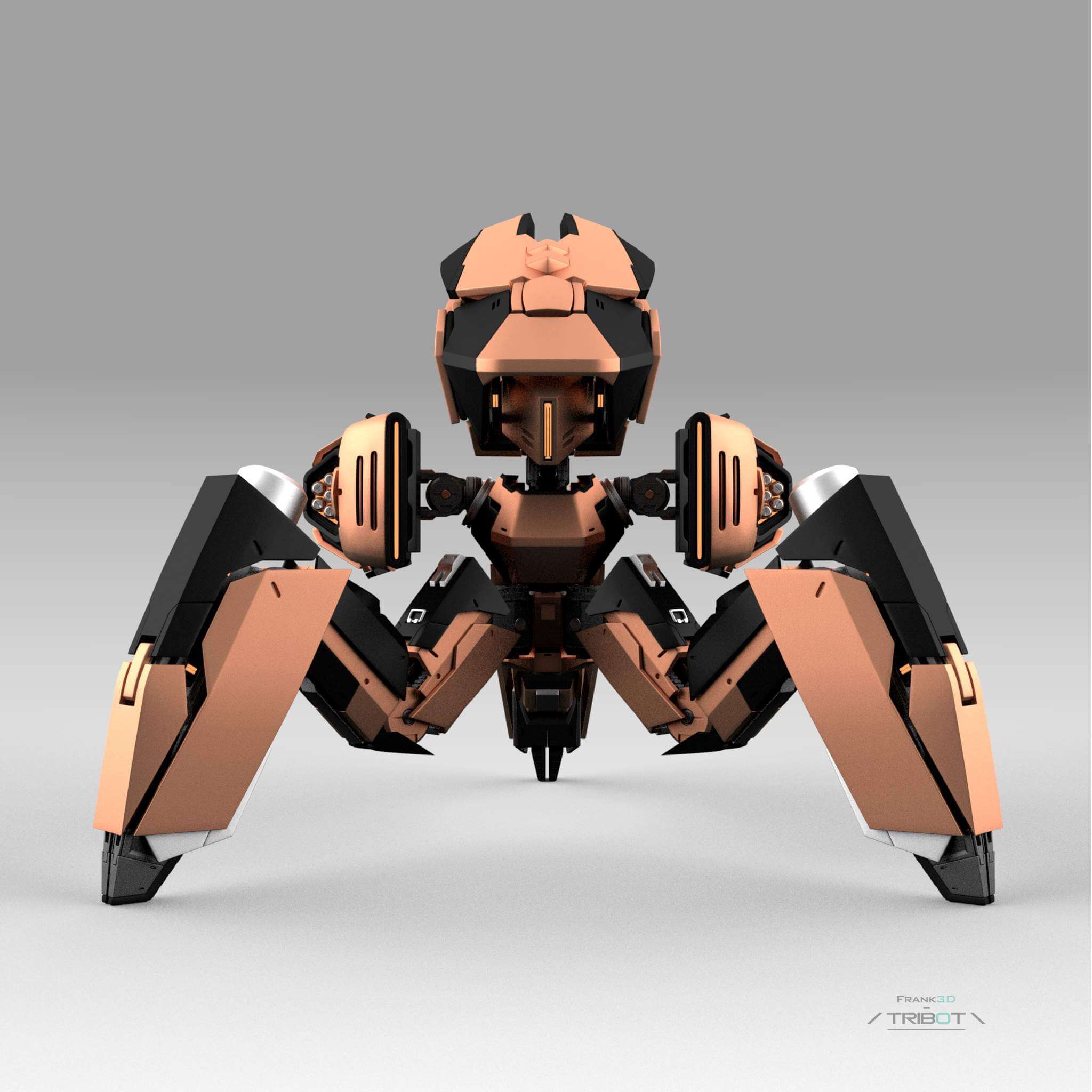 Tribot 212F - 3D Model by Fwcolbert3D2