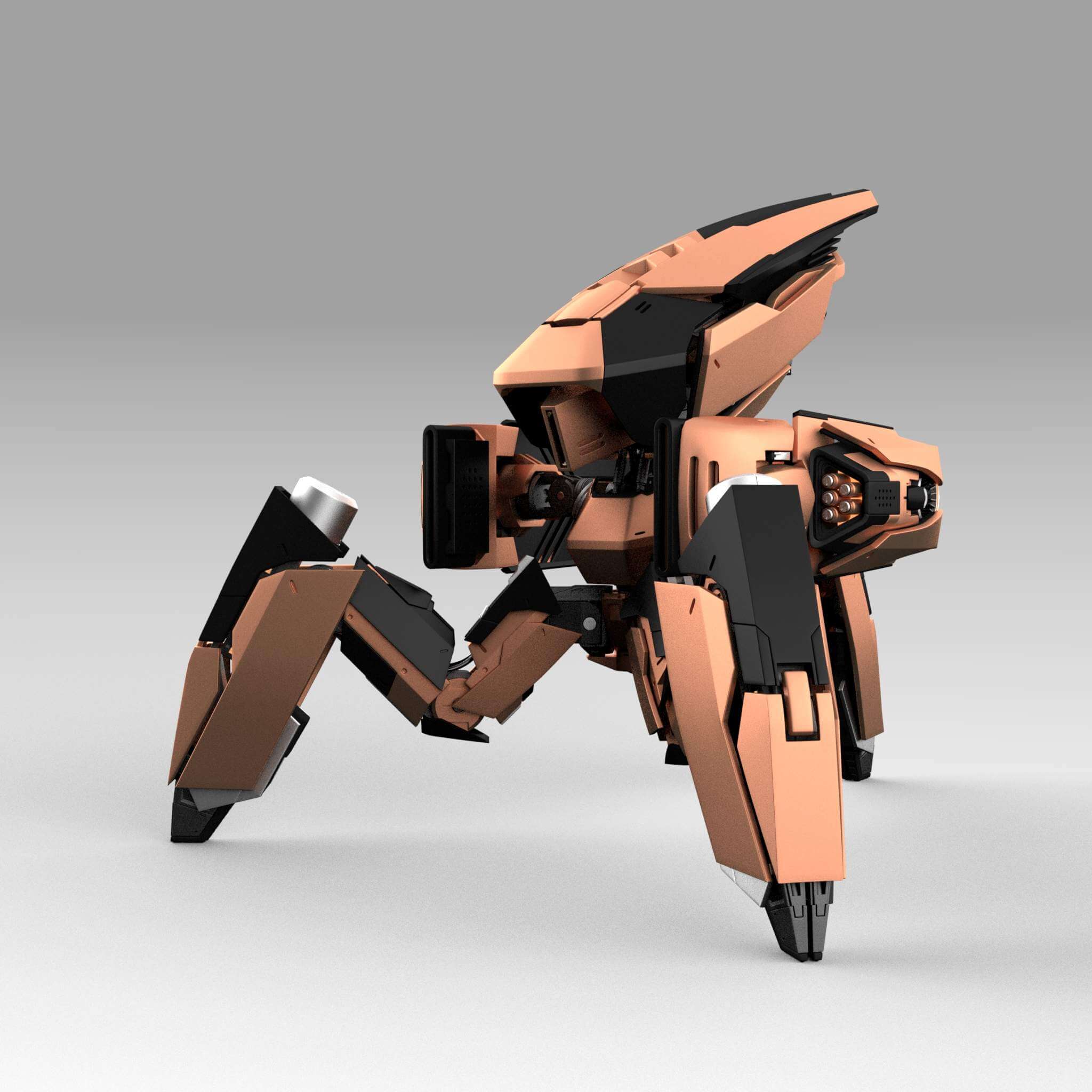 Tribot 212F - 3D Model by Fwcolbert3D2