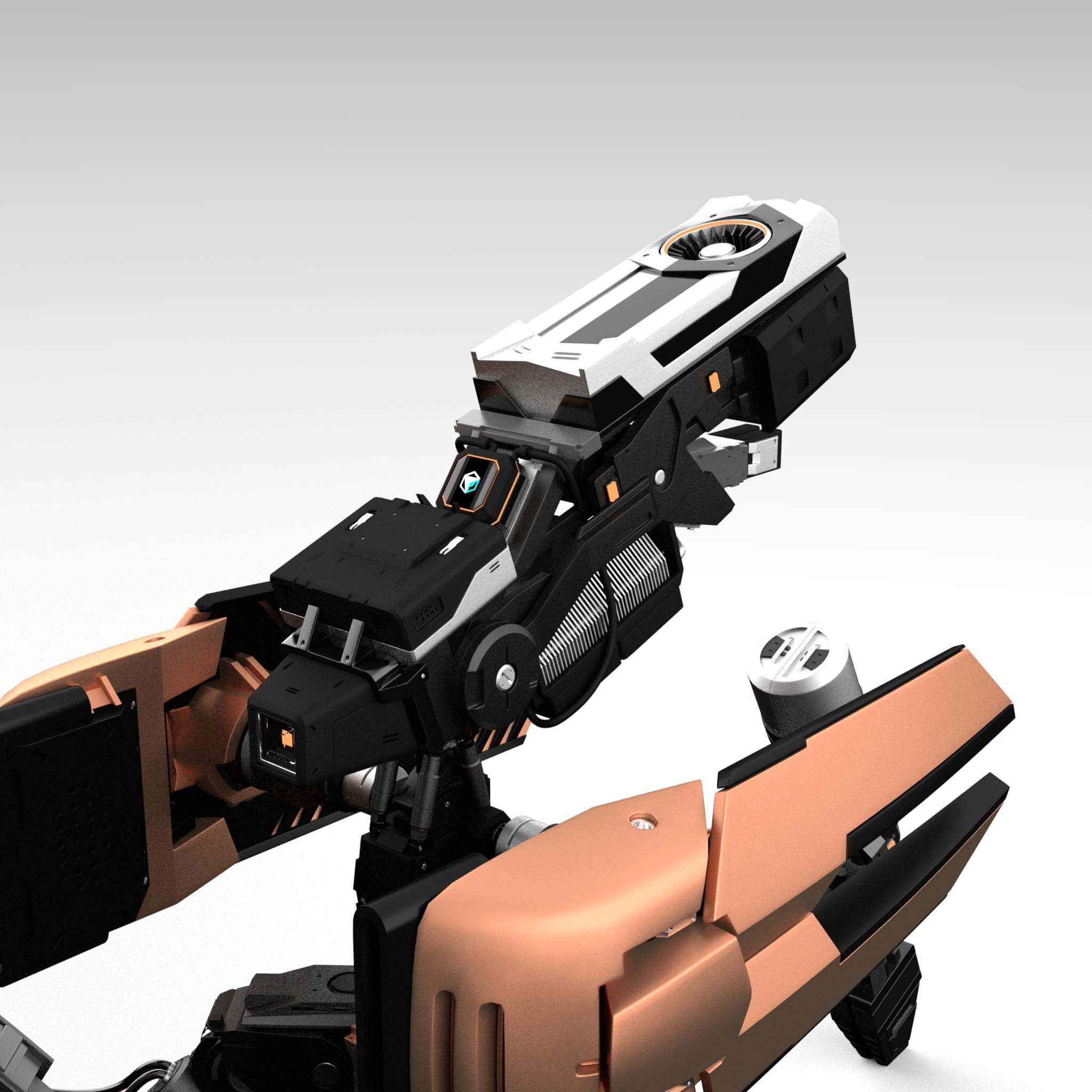 Tribot 212F - 3D Model by Fwcolbert3D2
