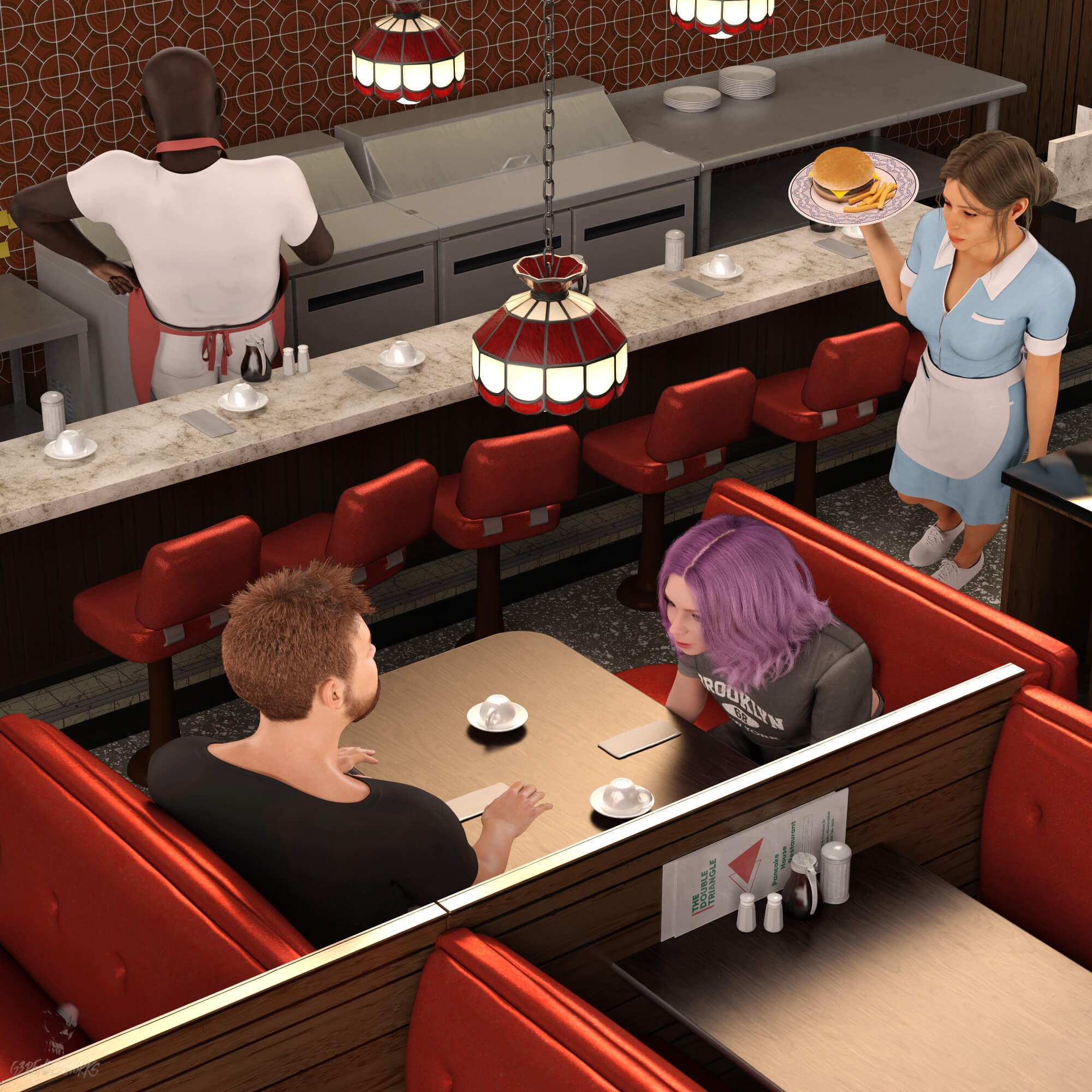 G3R Modern Billboard Pack 6 - Daz Content by G3 Renderworks