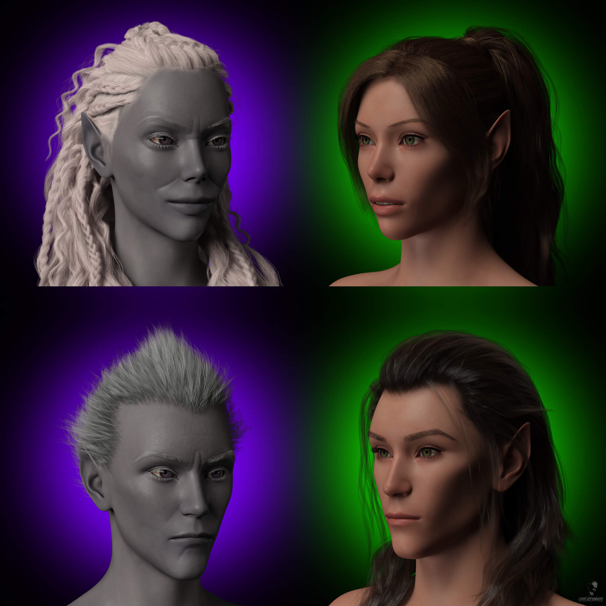 G3R Sylvan for Genesis 9 - Daz Content by G3 Renderworks