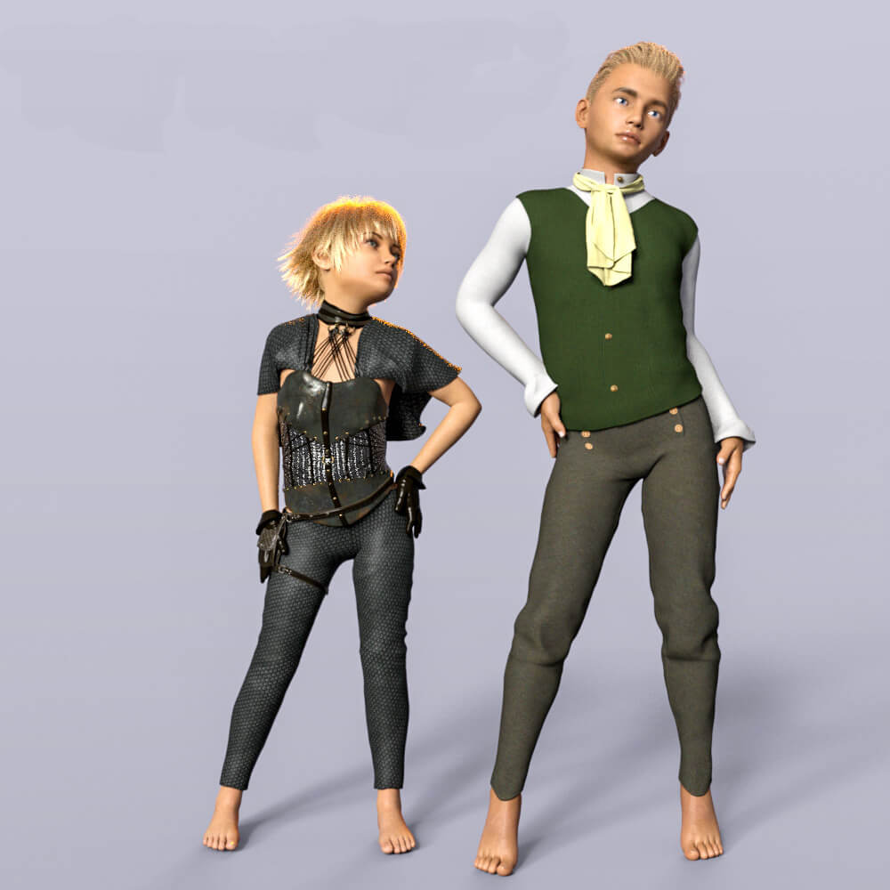 G3A Regina & Albert Morph for Genesis 8 - Free Daz Content by G3A