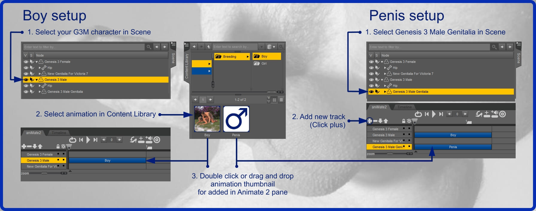 Breeding Animation - Daz Content by g545