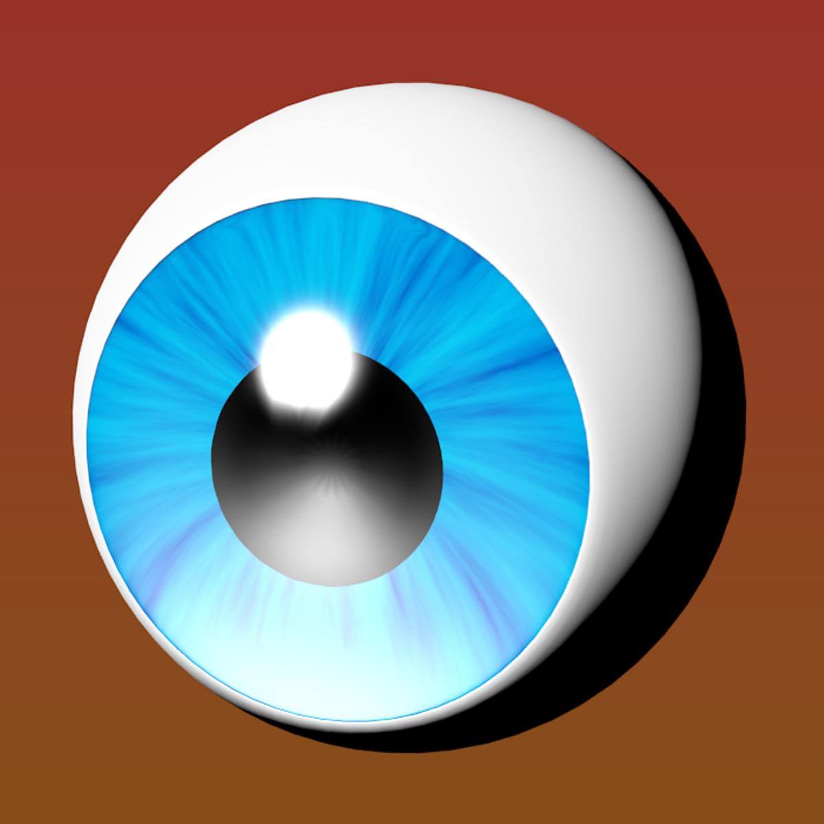 Simple Eye - 3D Model by gabomla
