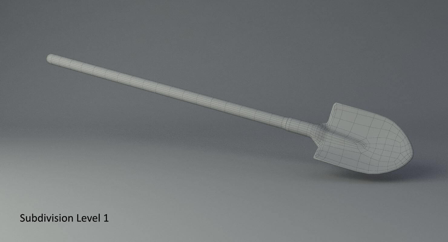 Shovel - 3D Model by GabrielCasamasso