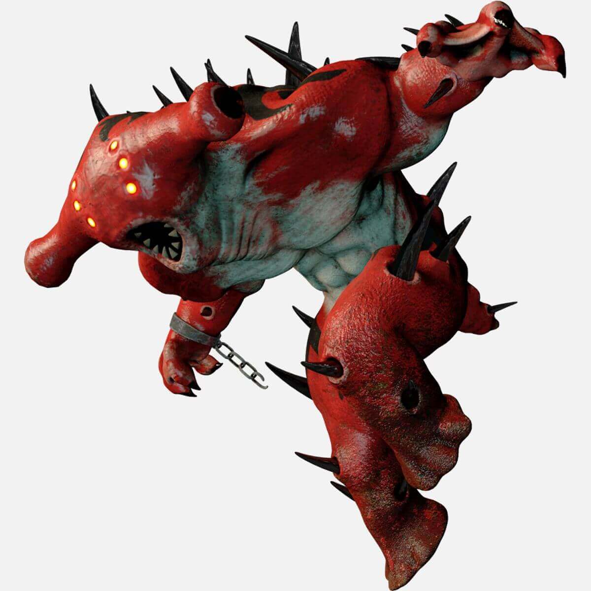 Spiky Creature - 3D Model by GabrielCasamasso