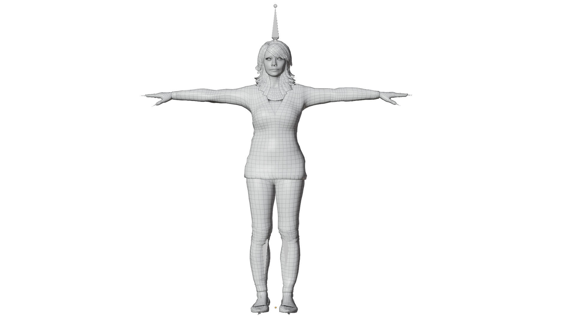 3D Model of a Woman by gadeprathmesh