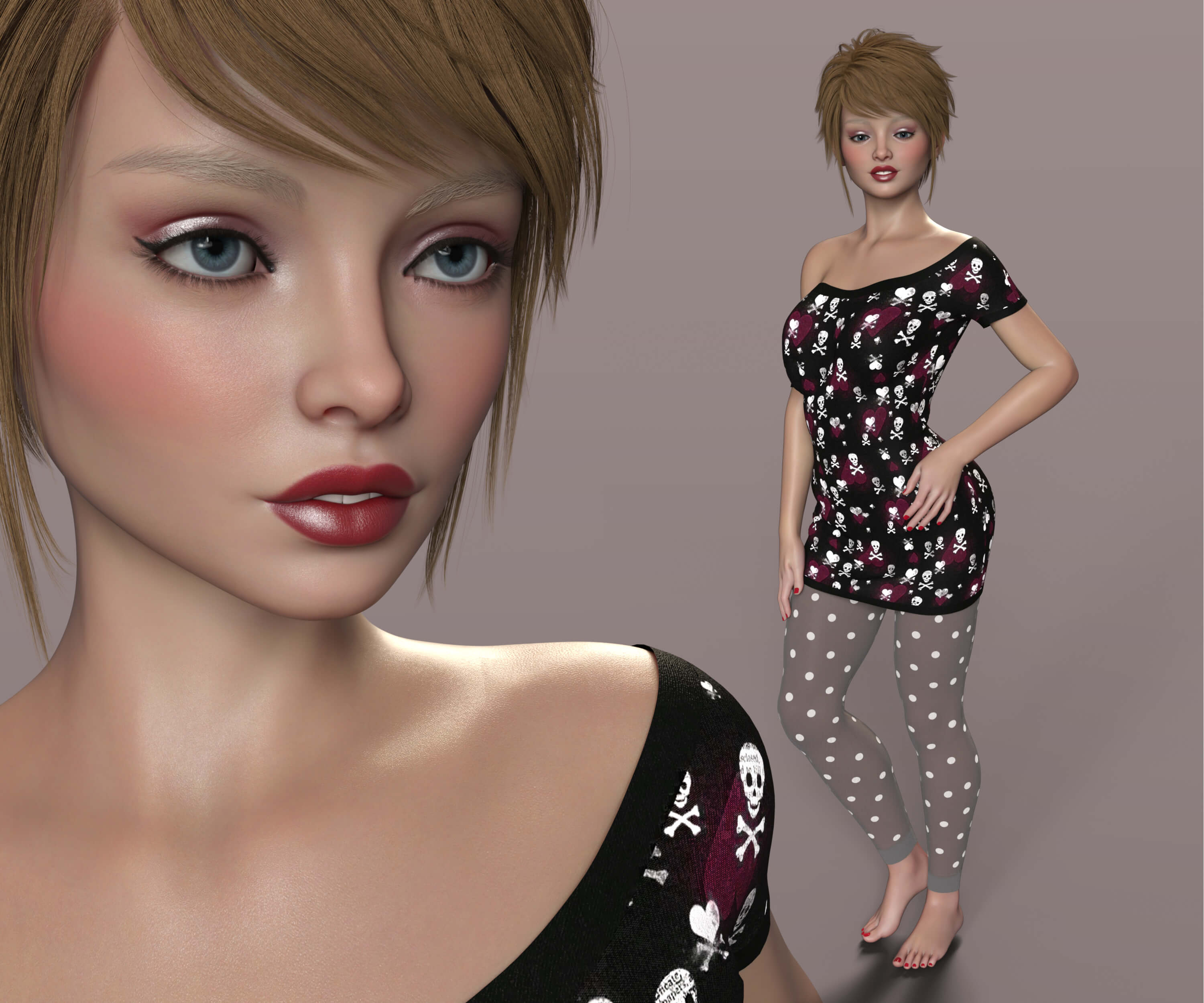 GC Four/Ten Collection Character Morphs for G9F Vol 3 Teens - Daz ...